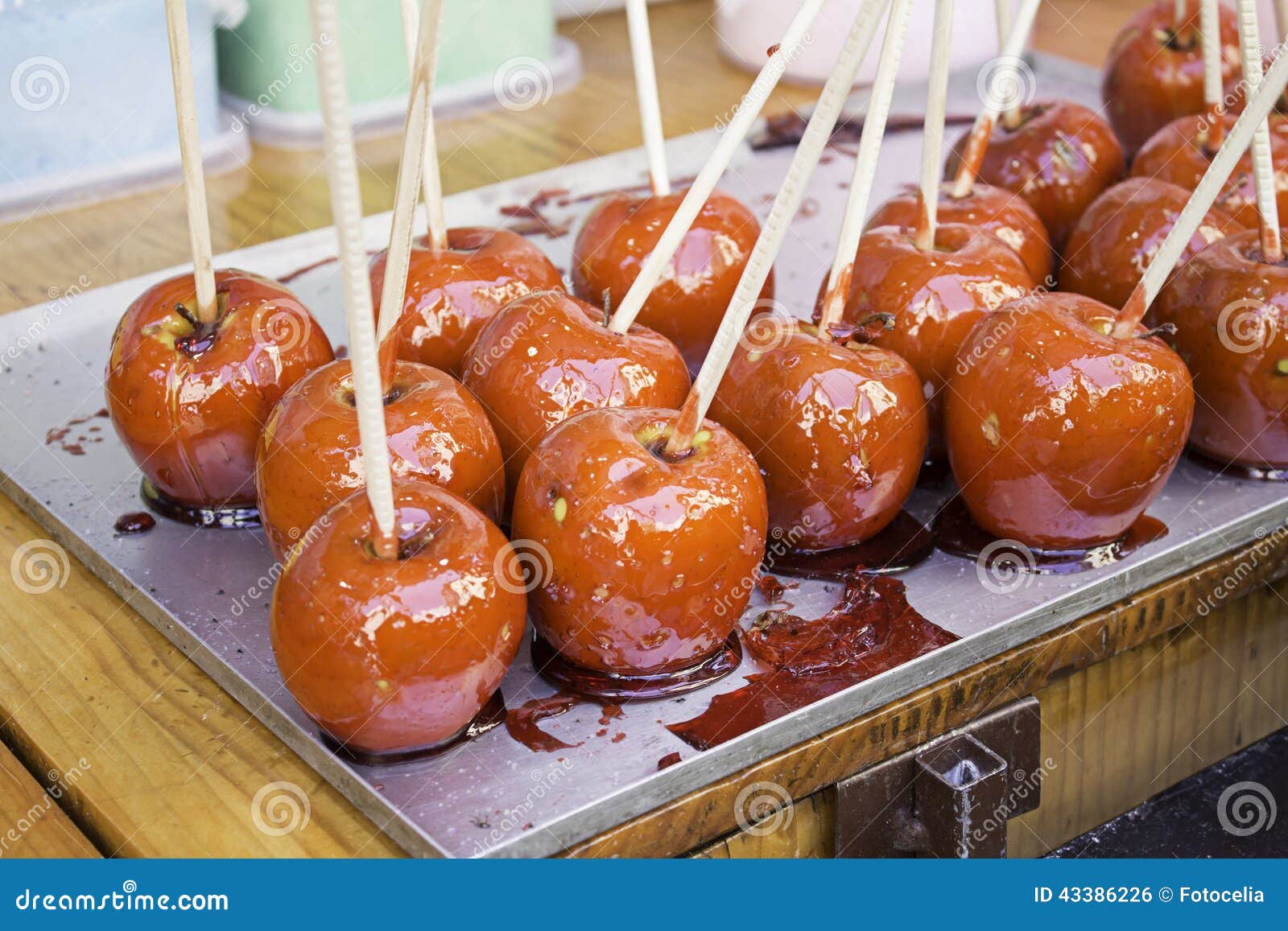 Caramelized Apples stock photo. Image of fruit, caramelized - 43386226