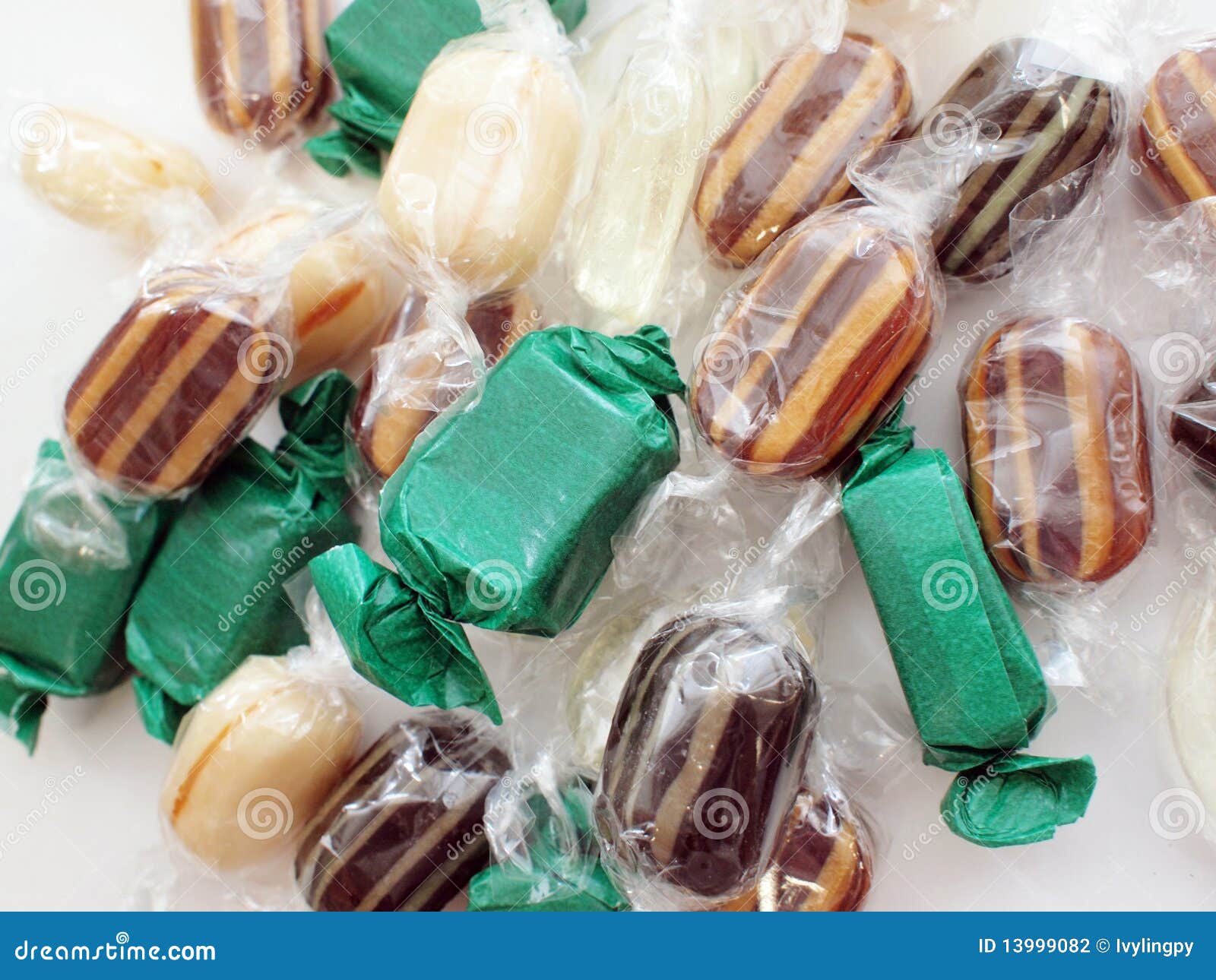 Caramelle Della Caramella Della Menta Fotografia Stock - Immagine di ...