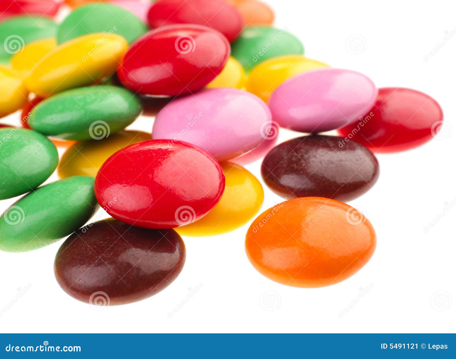 Caramelo del color imagen de archivo. Imagen de alimento - 5491121