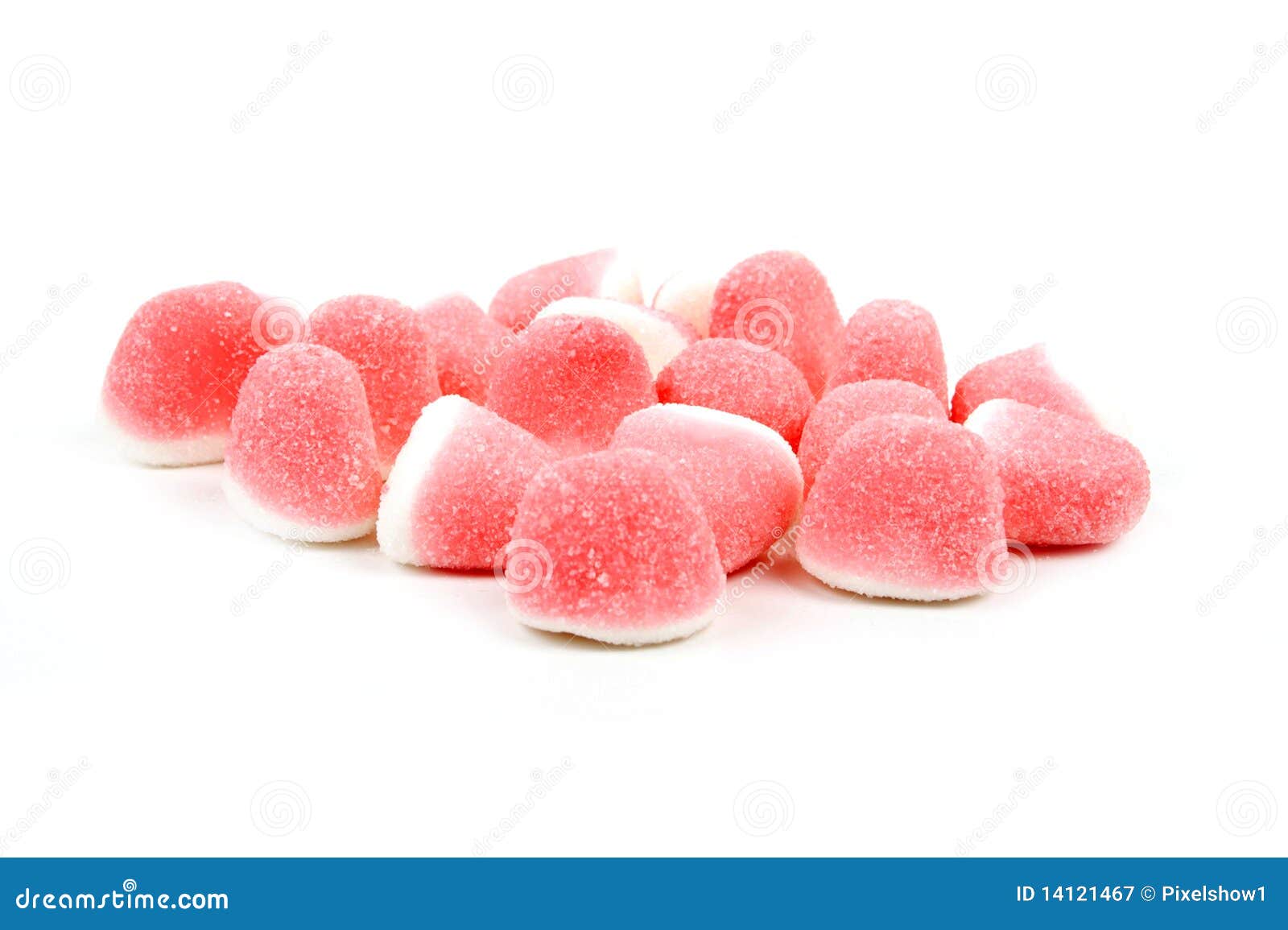 Caramelo Dulce Del Color De Rosa Y Blanco Imagen de archivo - Imagen de ...