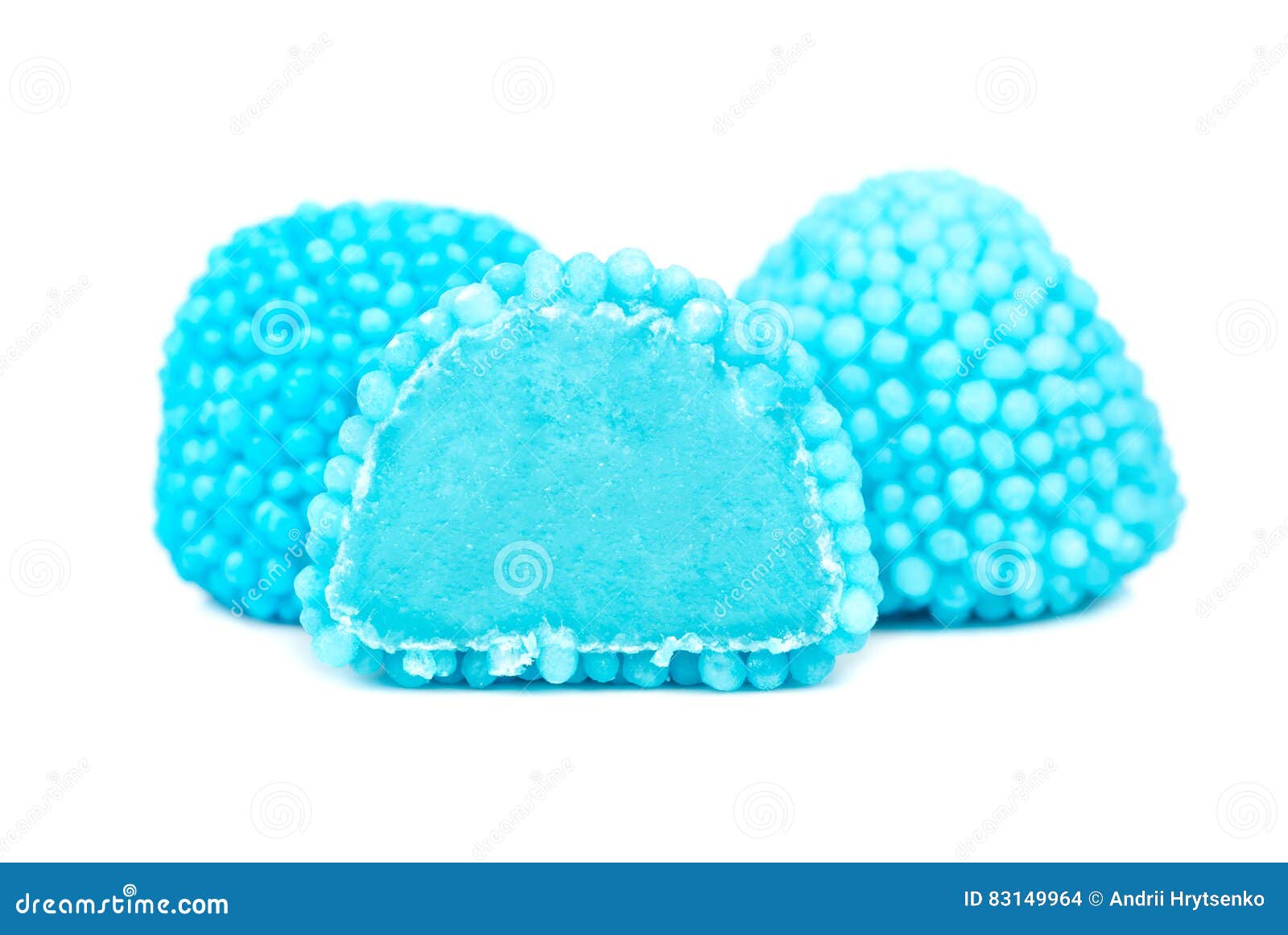 Caramelos Azules De La Jalea De La Baya Foto de archivo - Imagen de ...