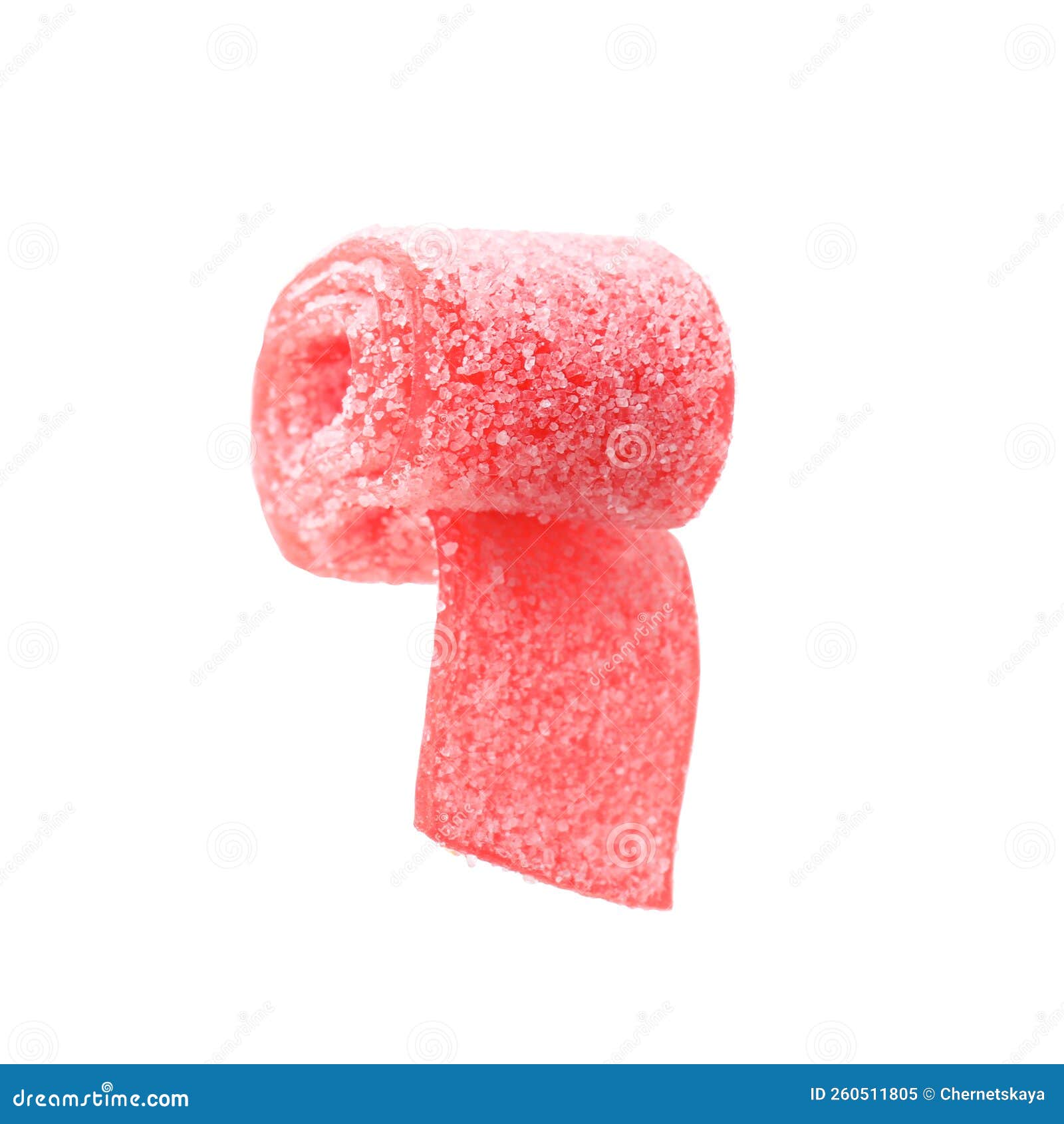 Caramelos Dulces Rojos Sobre Fondo Blanco Imagen de archivo - Imagen de ...