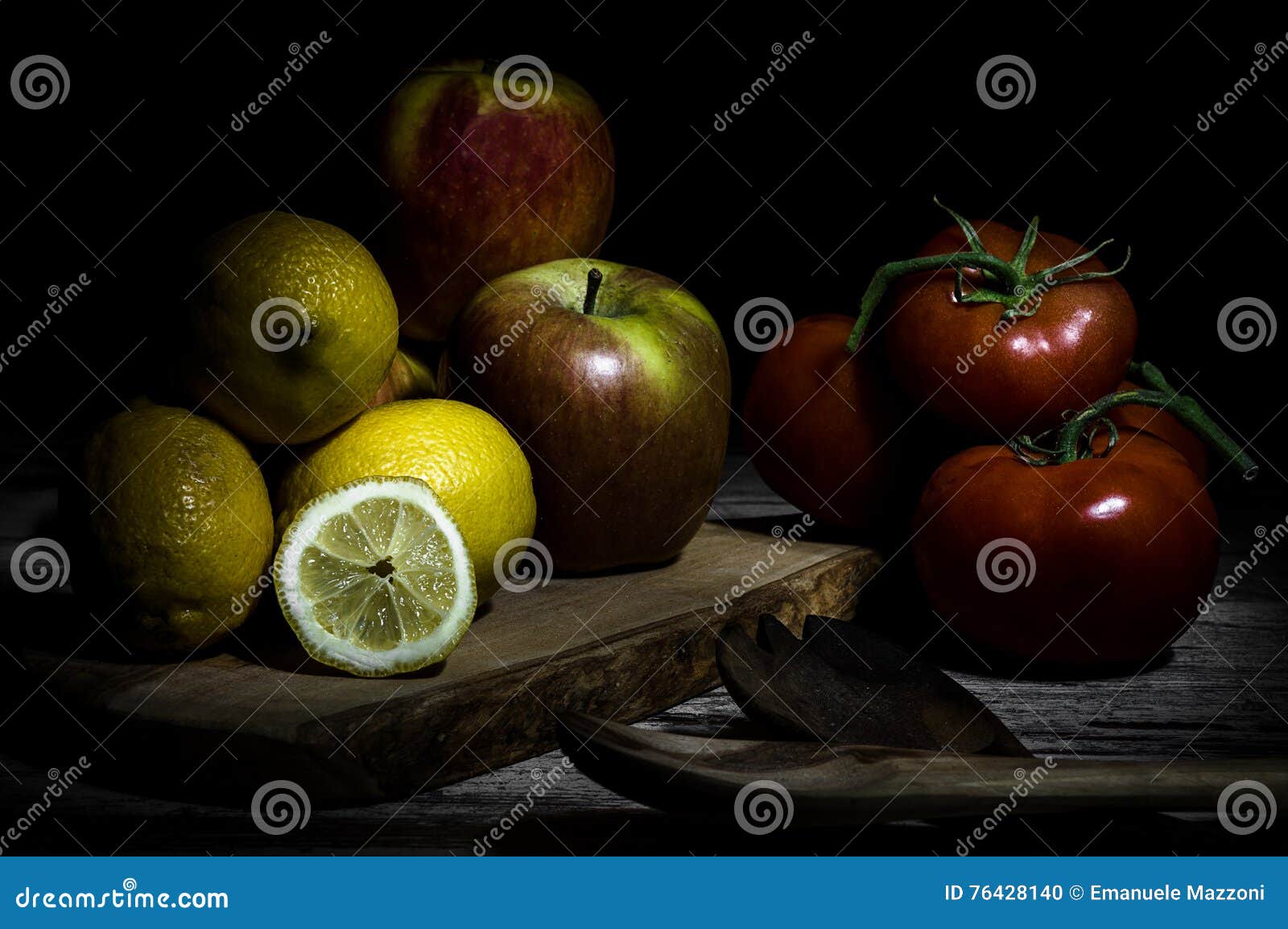 Caravaggio S Light in Still Life Stock Photo - Image of food, painting ...
