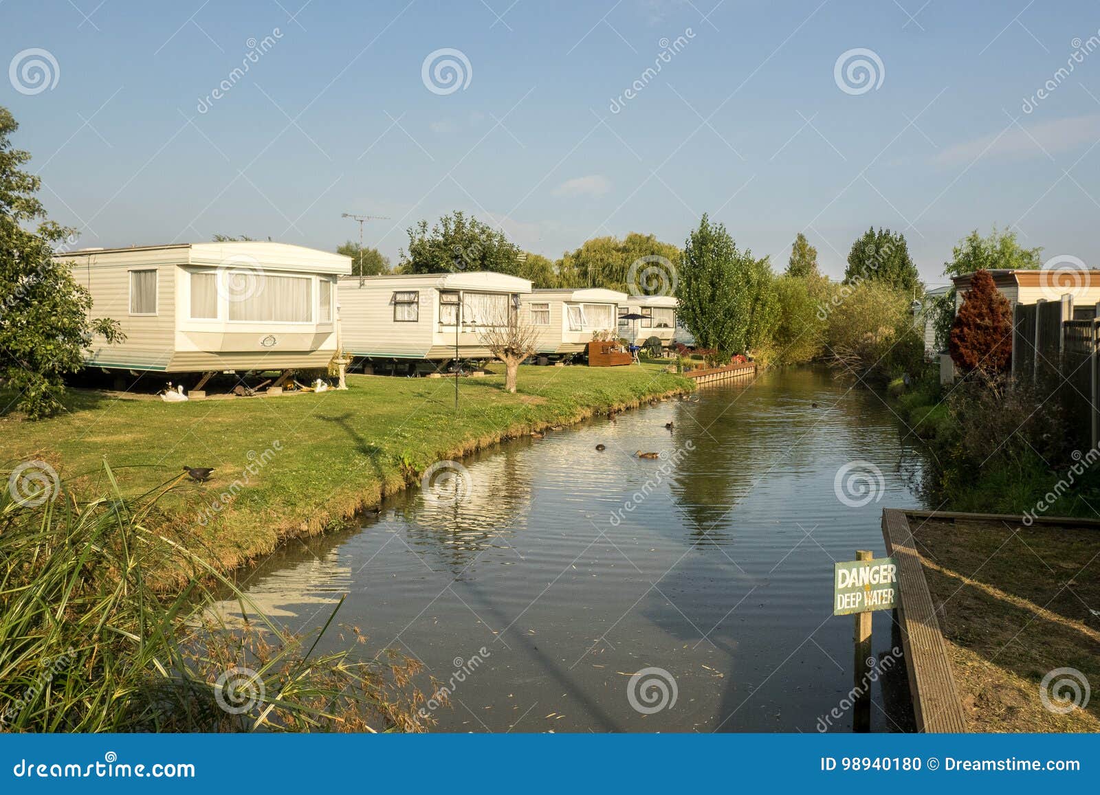 Caravanning at its best stock photo. Image of camping - 98940180
