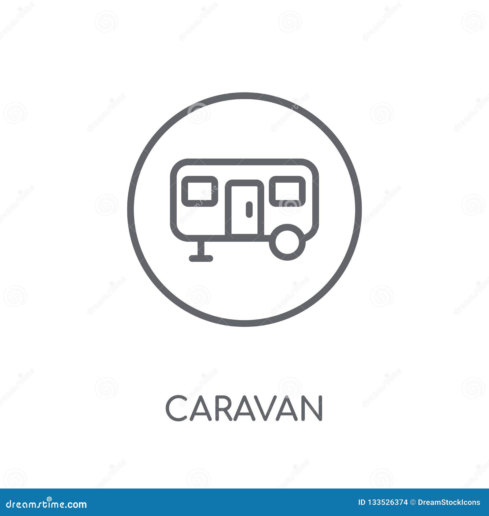 Caravan Sign Icon. Trendy Caravan Sign Logo Concept On White Background ... Caravan Sign Icon. Trendy Caravan Sign Logo Concept On White Background ...