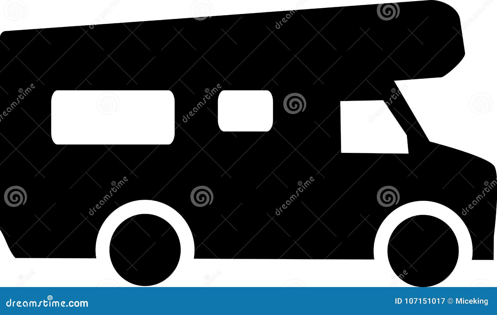 Caravan Symbol Sign,Vector Illustration, Isolate On White Background ...
