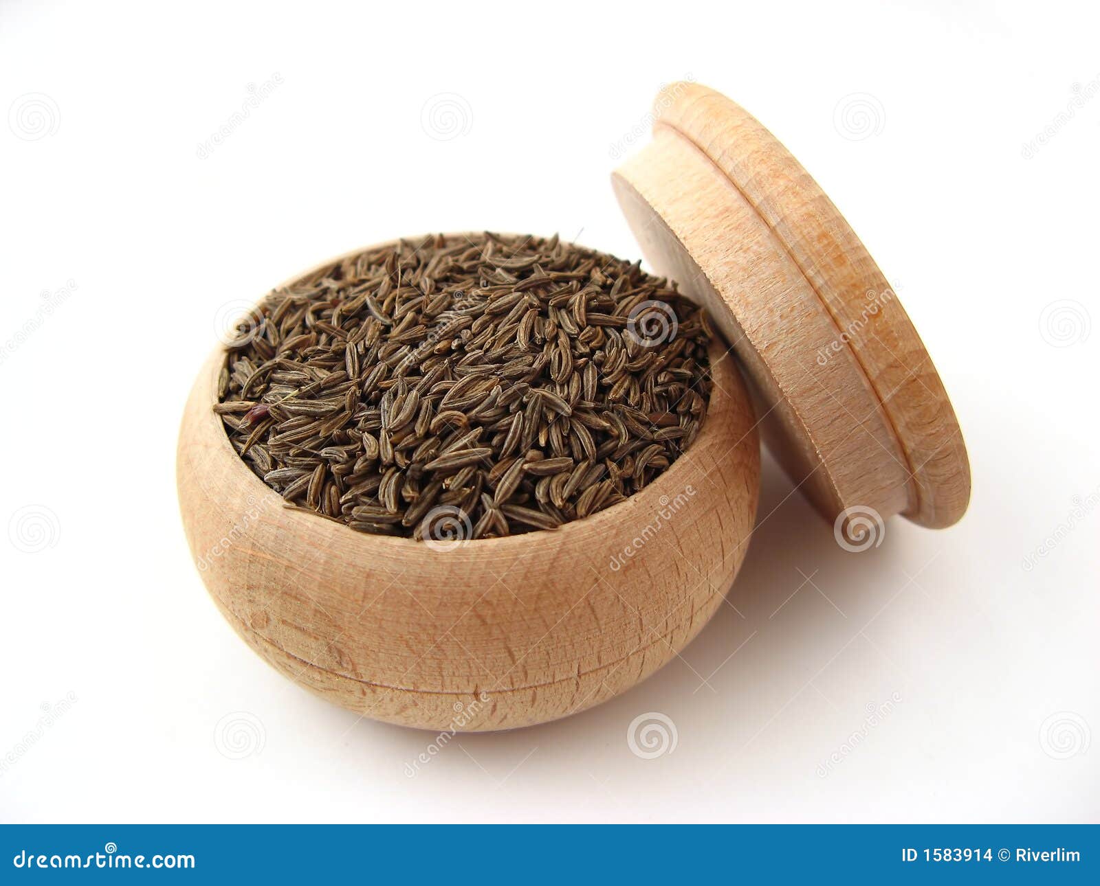 Caraway stock photo. Image of white, isolated, care, nature - 1583914