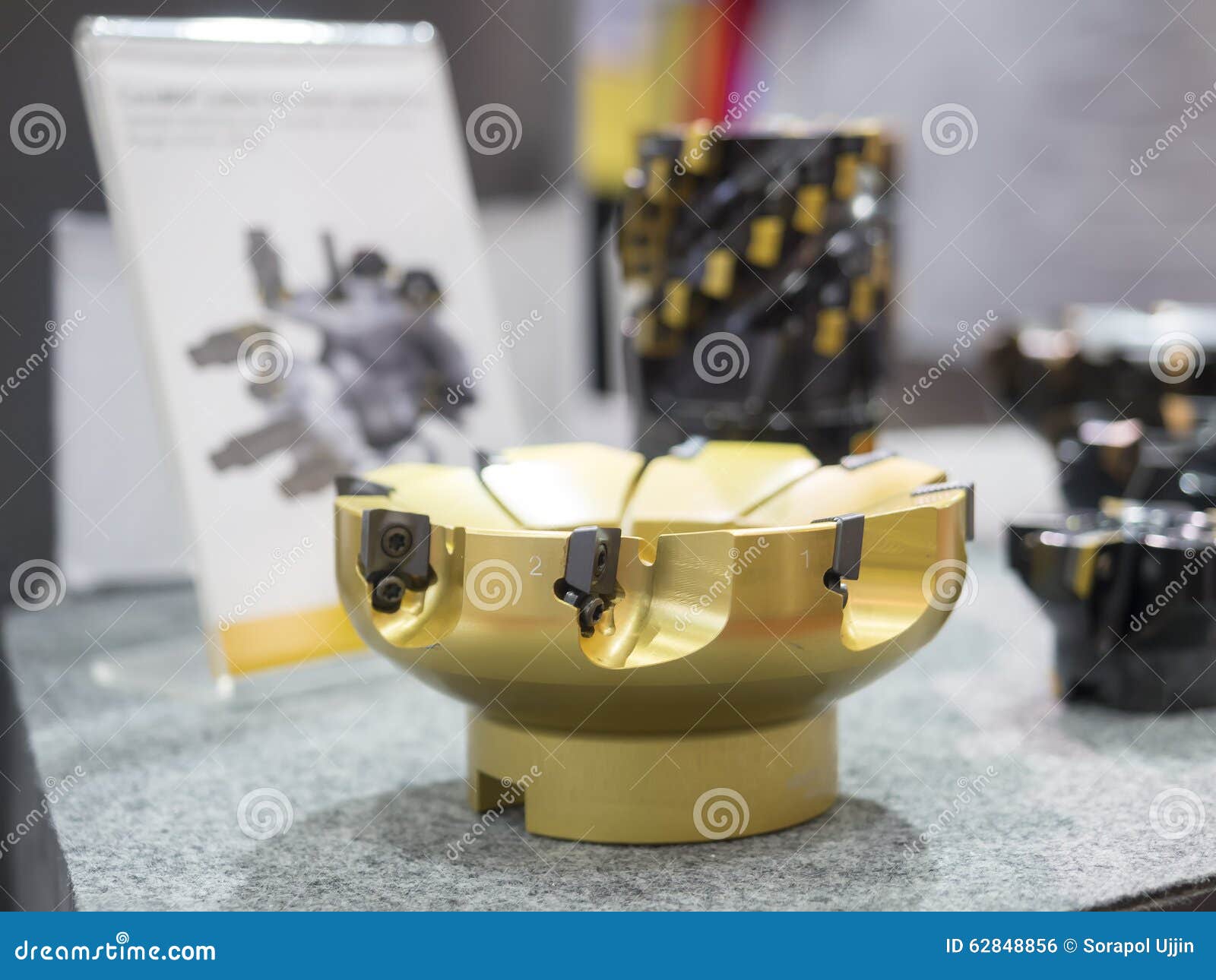 Carbide Cutting Tool for Cutting Precision Part Stock Photo - Image of ...