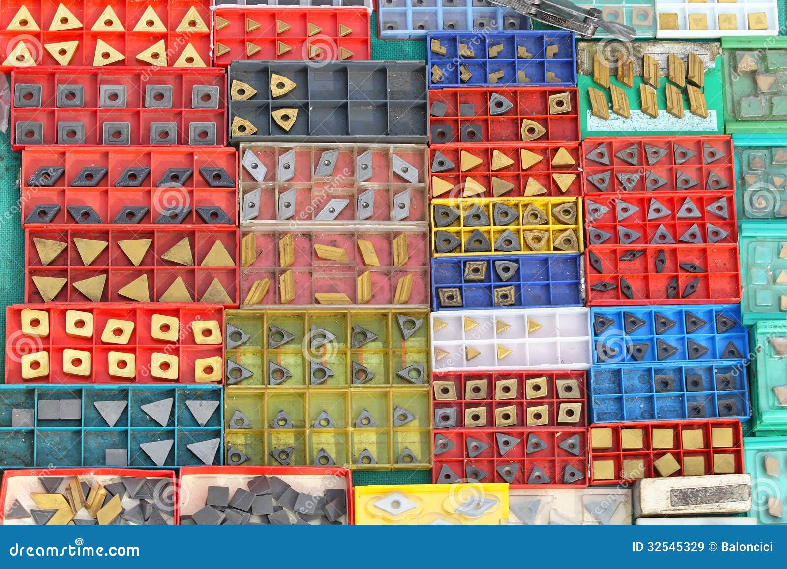 Carbide tools stock image. Image of tungsten, blade, cutting - 32545329