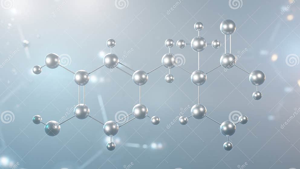Carbidopa Molecular Structure, 3d Model Molecule, Lodosyn, Structural ...