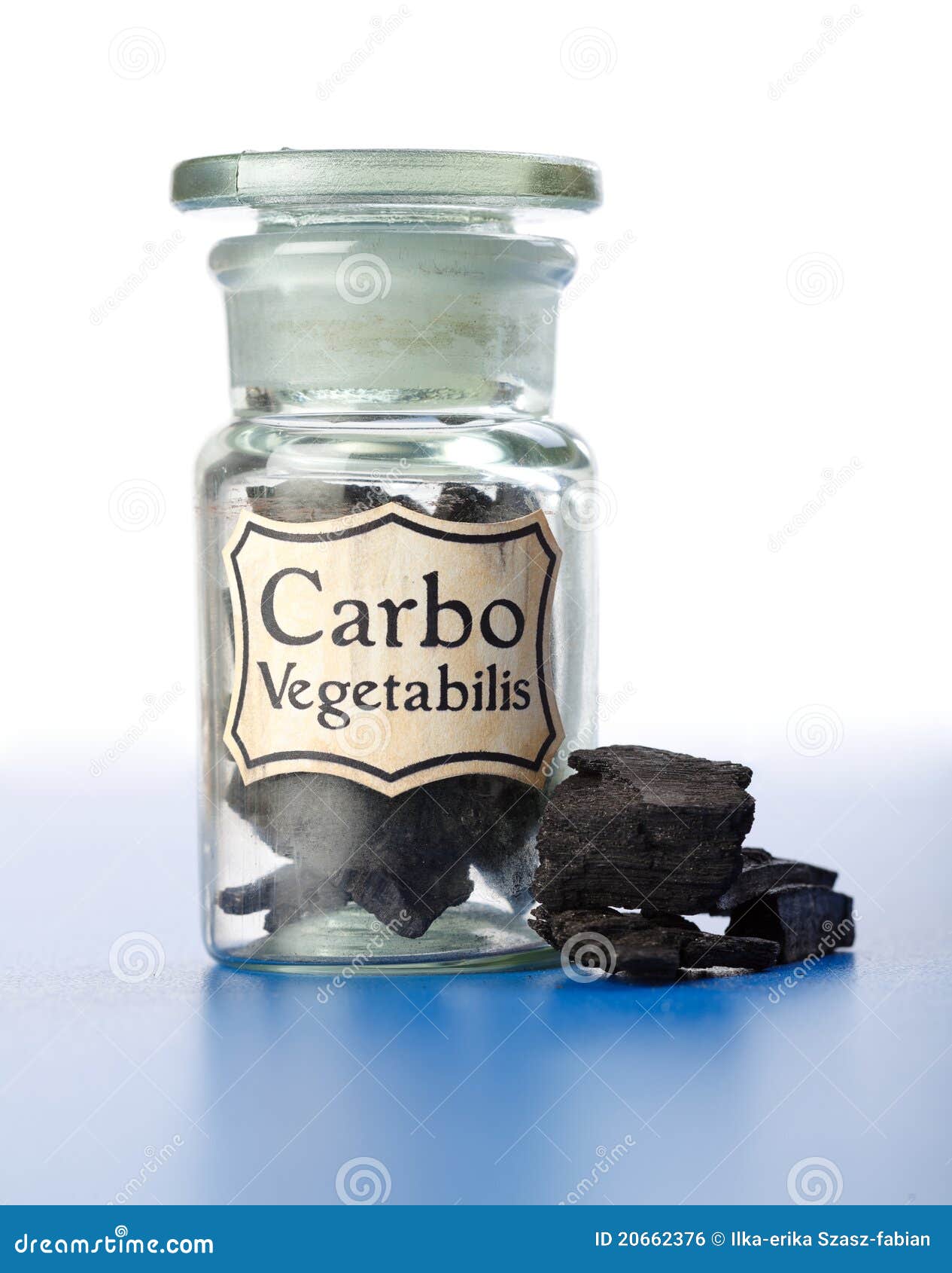 Carbo Vegetabilis, Pure Carbon in Bottle Stock Photo - Image of fashion ...