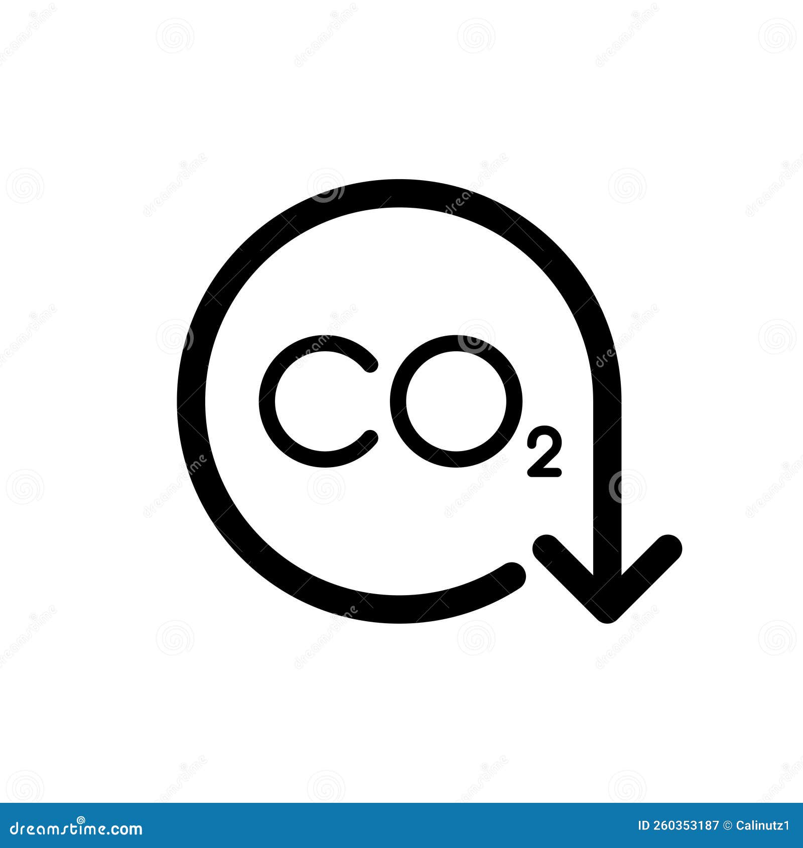 Carbon Capture and Sequestration Vector Icon Illustration Concept Stock ...