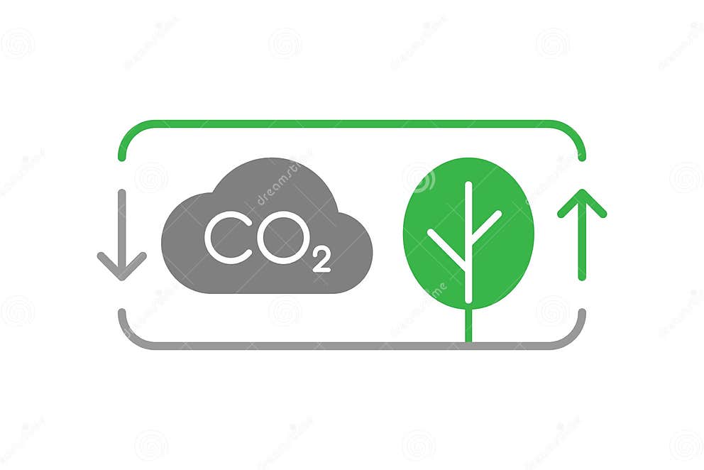 Carbon Capture and Sequestration Vector Icon Illustration Concept Stock ...