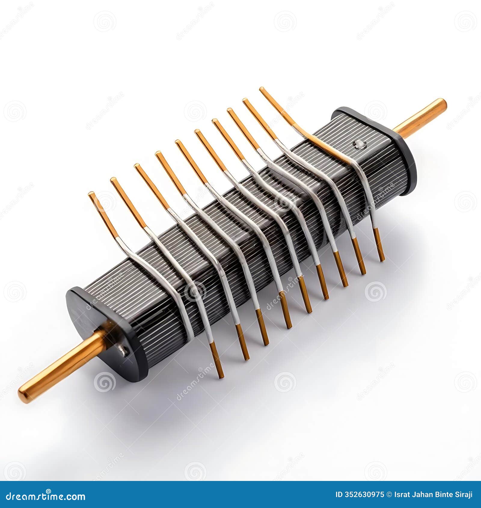 Resistor Isolated On White Background Royalty-Free Stock Image ...
