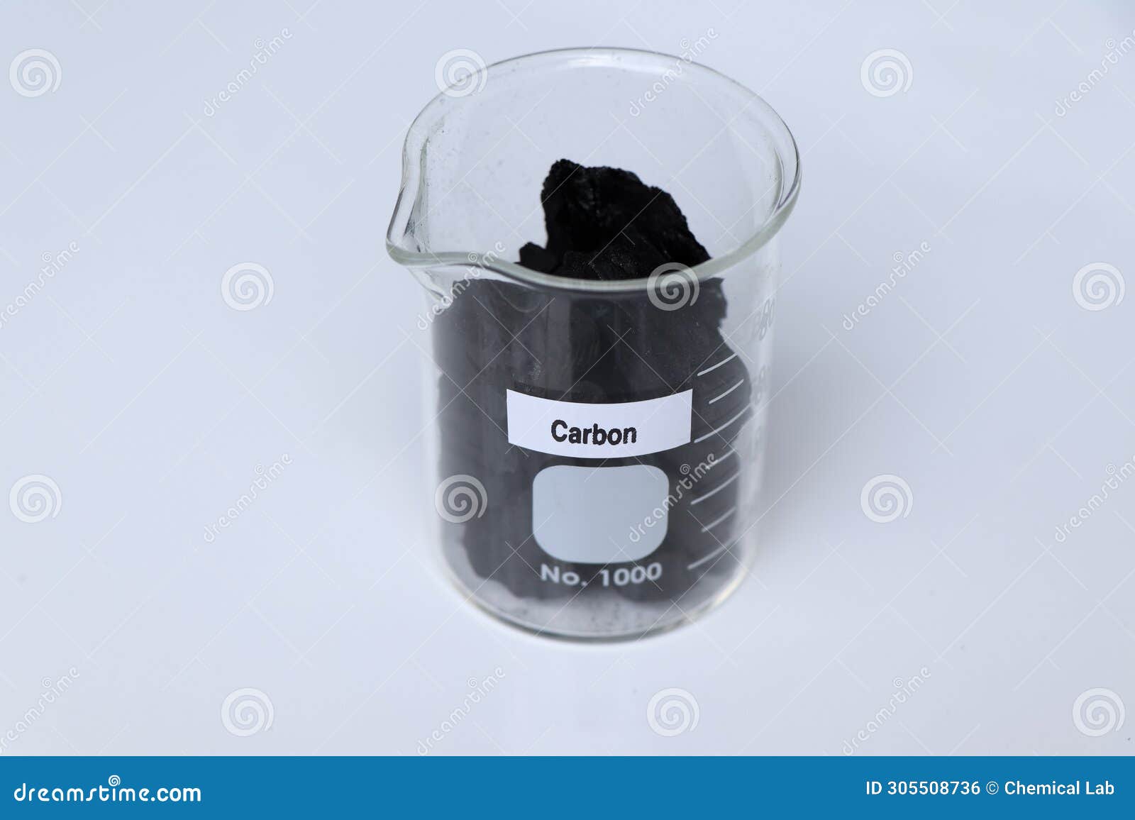 Carbon in Container, Laboratory Quality Testing Concepts Stock Photo ...