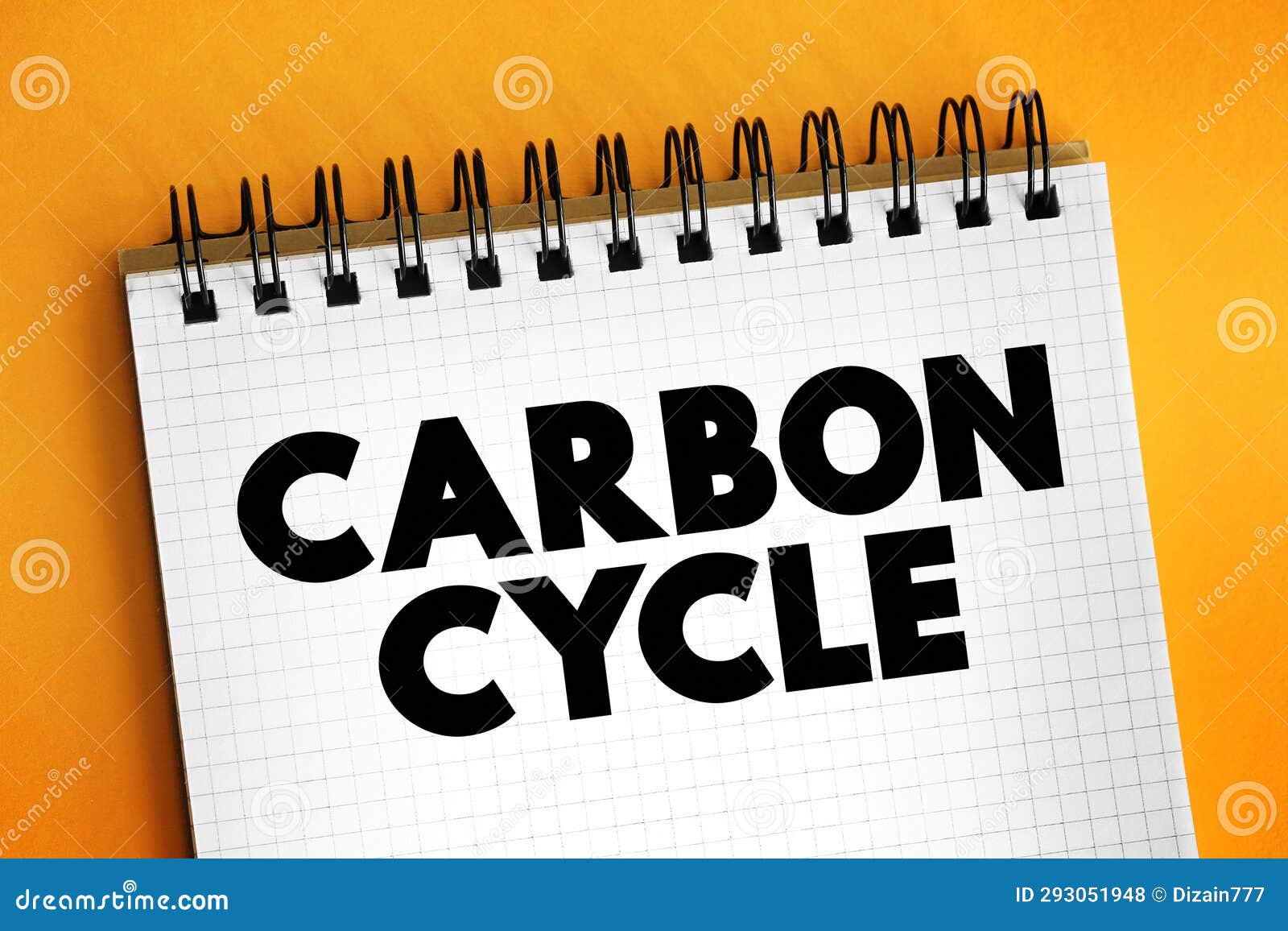 Carbon Cycle Text With Marker Royalty-Free Stock Photography ...