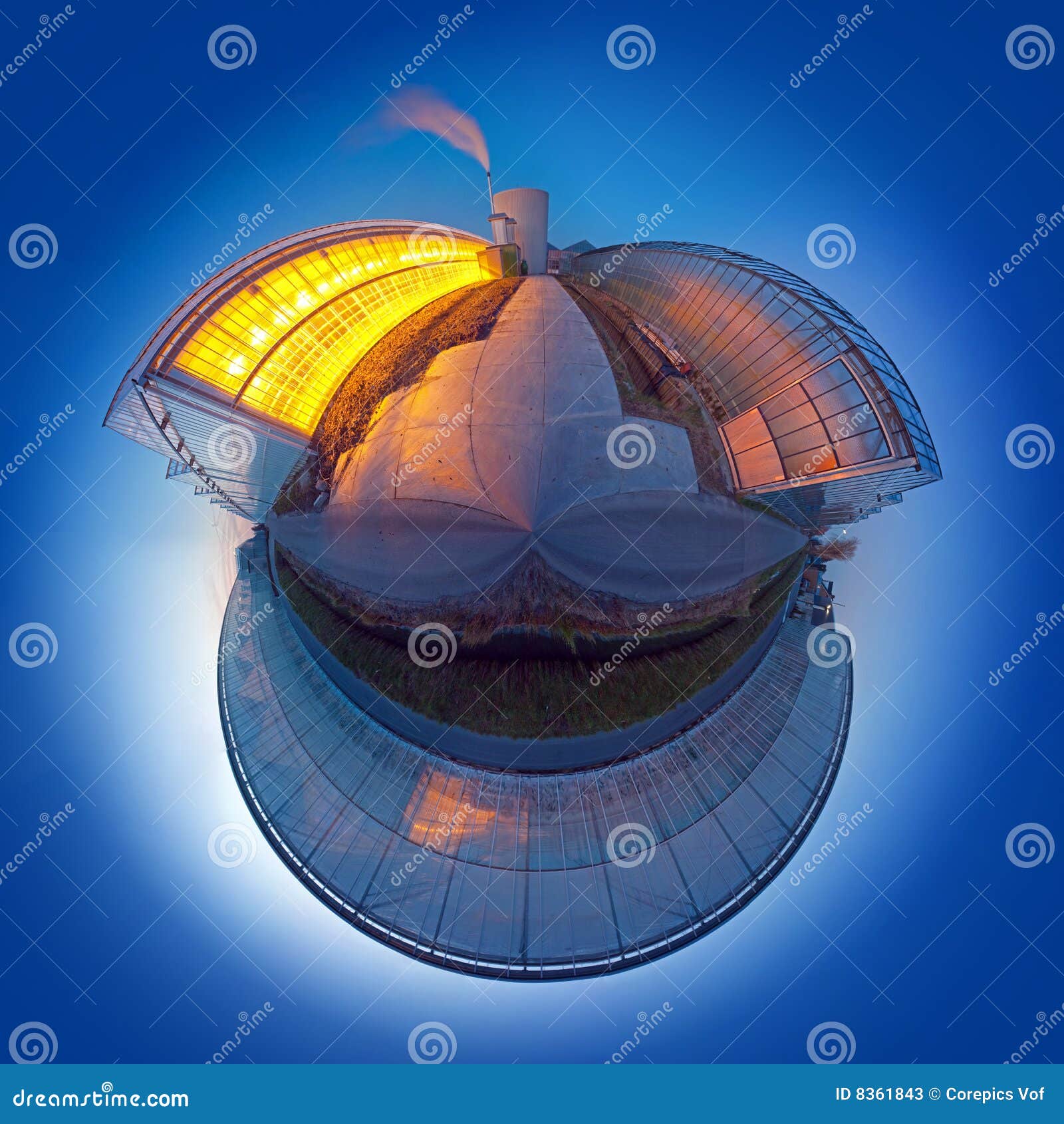 Carbon Dioxide Emission Sphere Stock Image - Image of chimney, dark ...