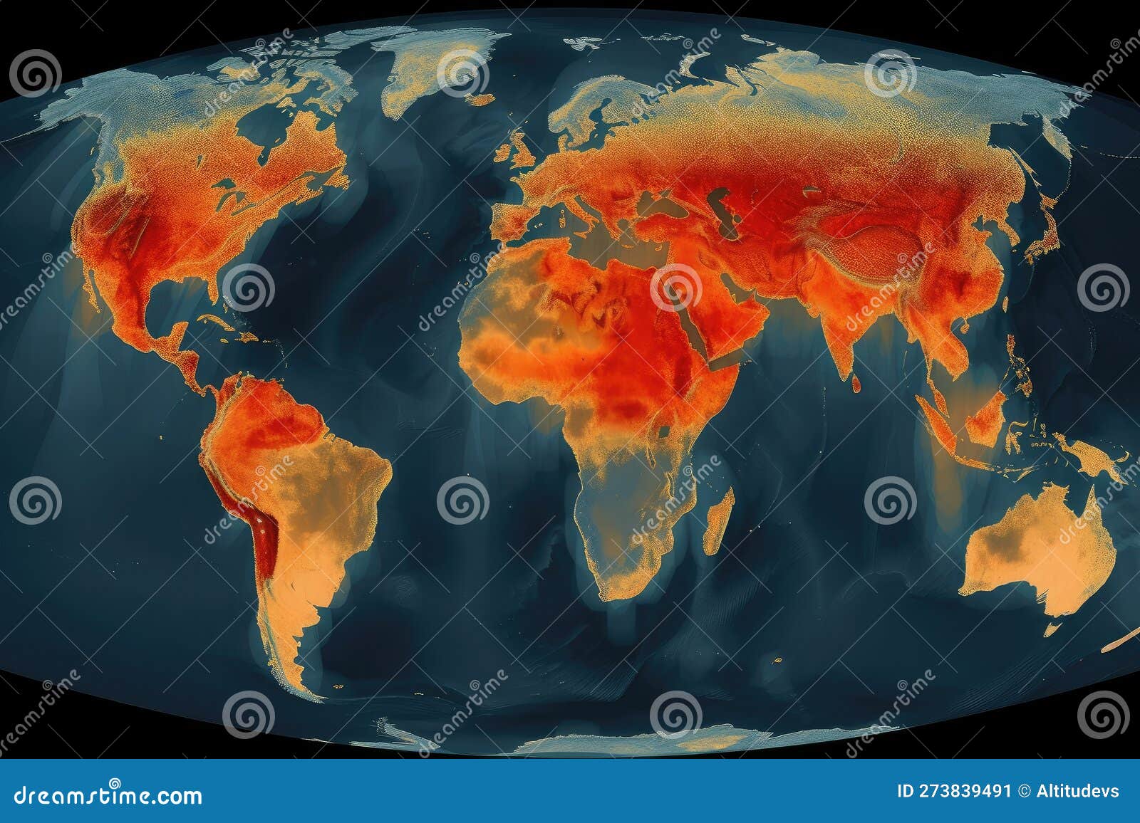 Carbon Dioxide Emissions Visualization, with Overlay of Heatmap To Show ... Carbon Dioxide Emissions Visualization, with Overlay of Heatmap To Show ...