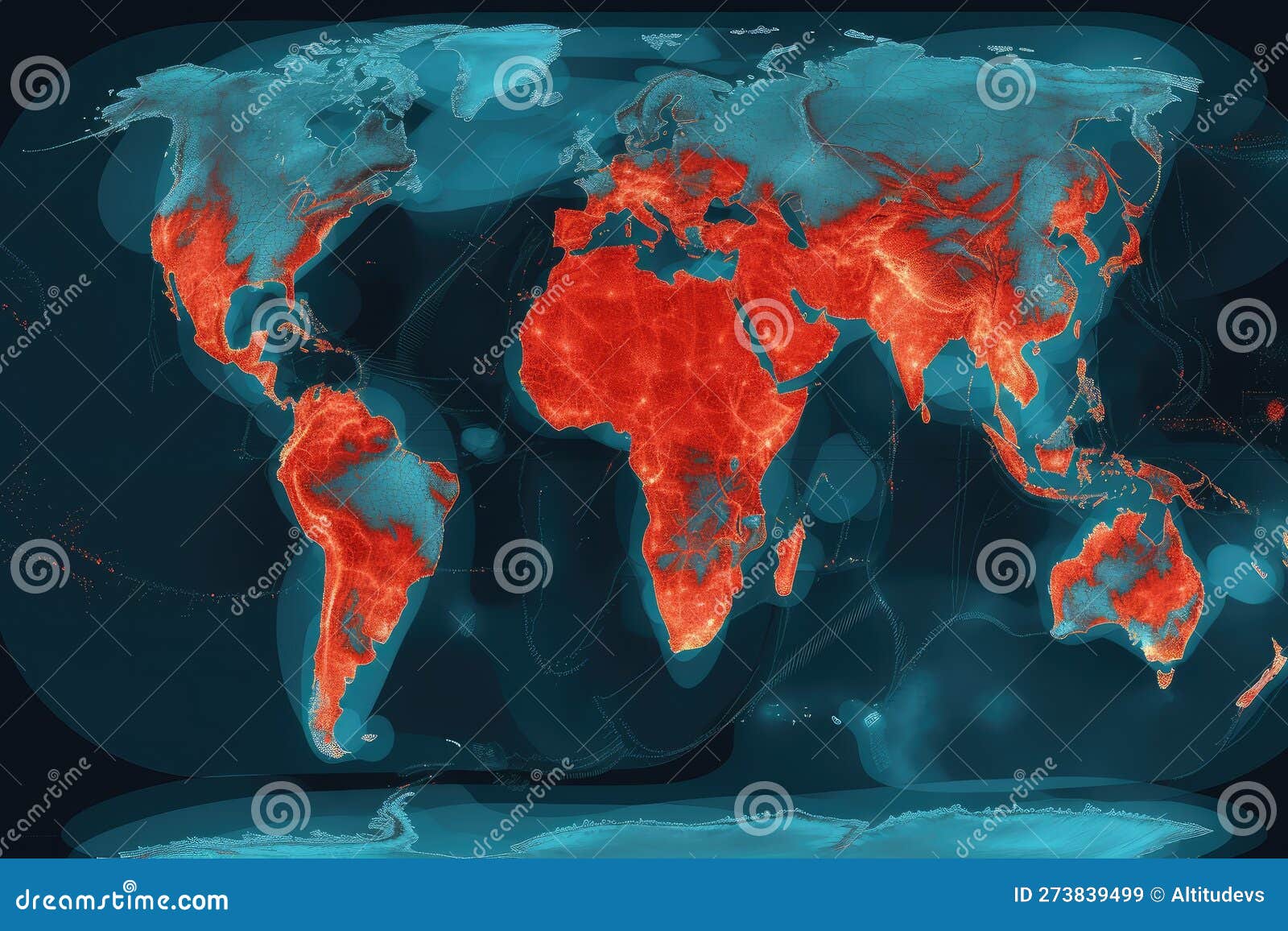 Carbon Dioxide Emissions Visualization, with Overlay of Heatmap To Show ... Carbon Dioxide Emissions Visualization, with Overlay of Heatmap To Show ...