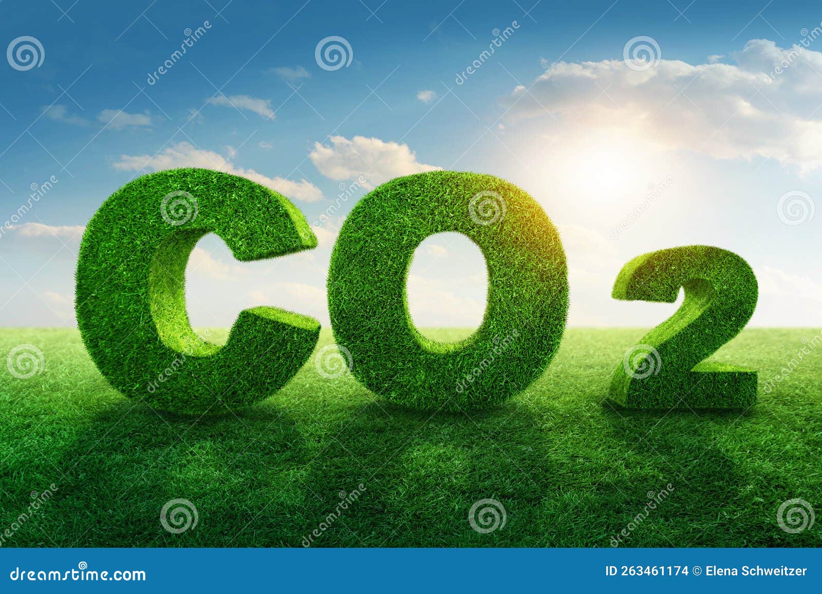 Carbon dioxide formula stock illustration. Illustration of background ...
