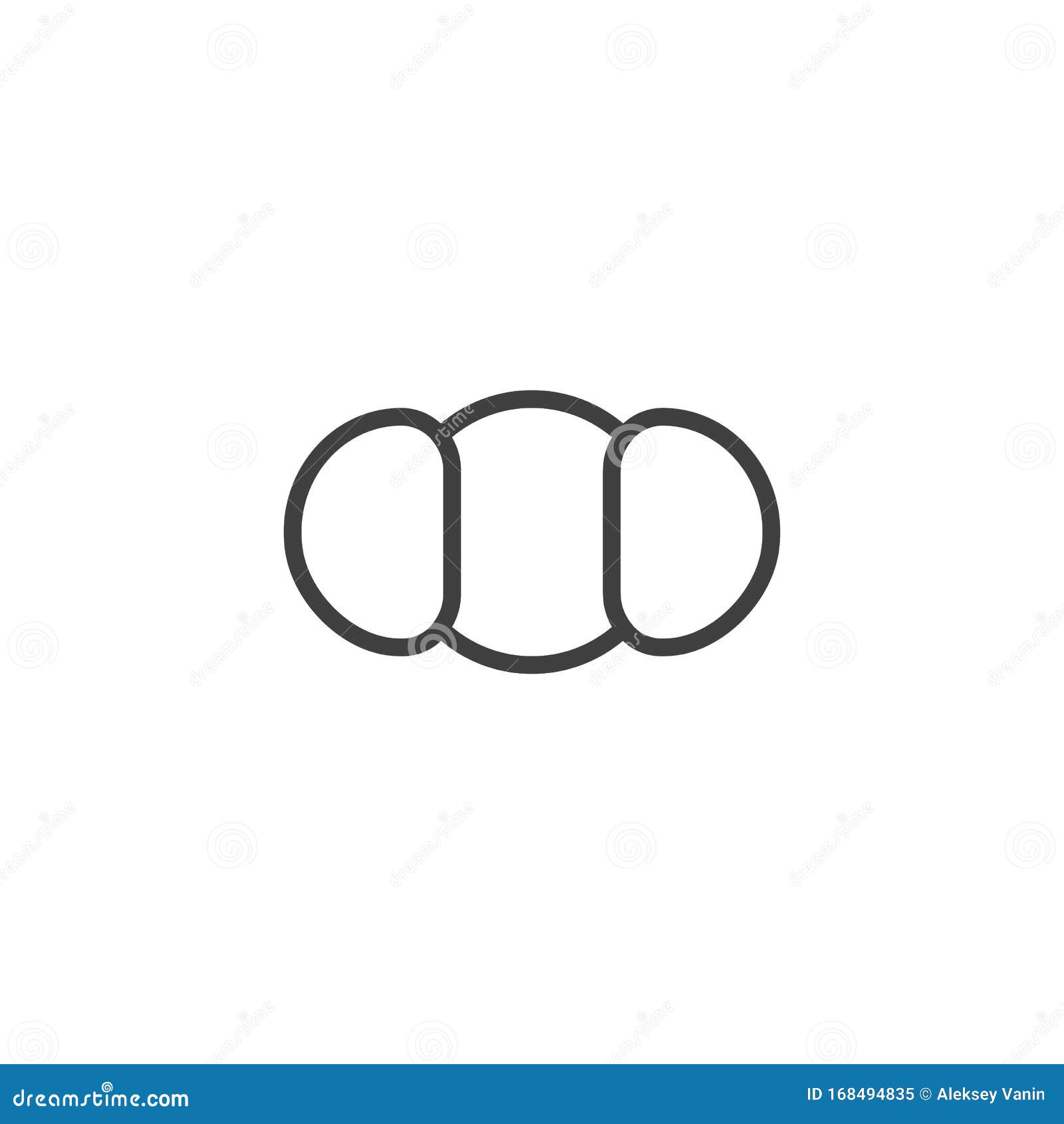 Carbon Dioxide Molecular Structure Line Icon Stock Vector ...