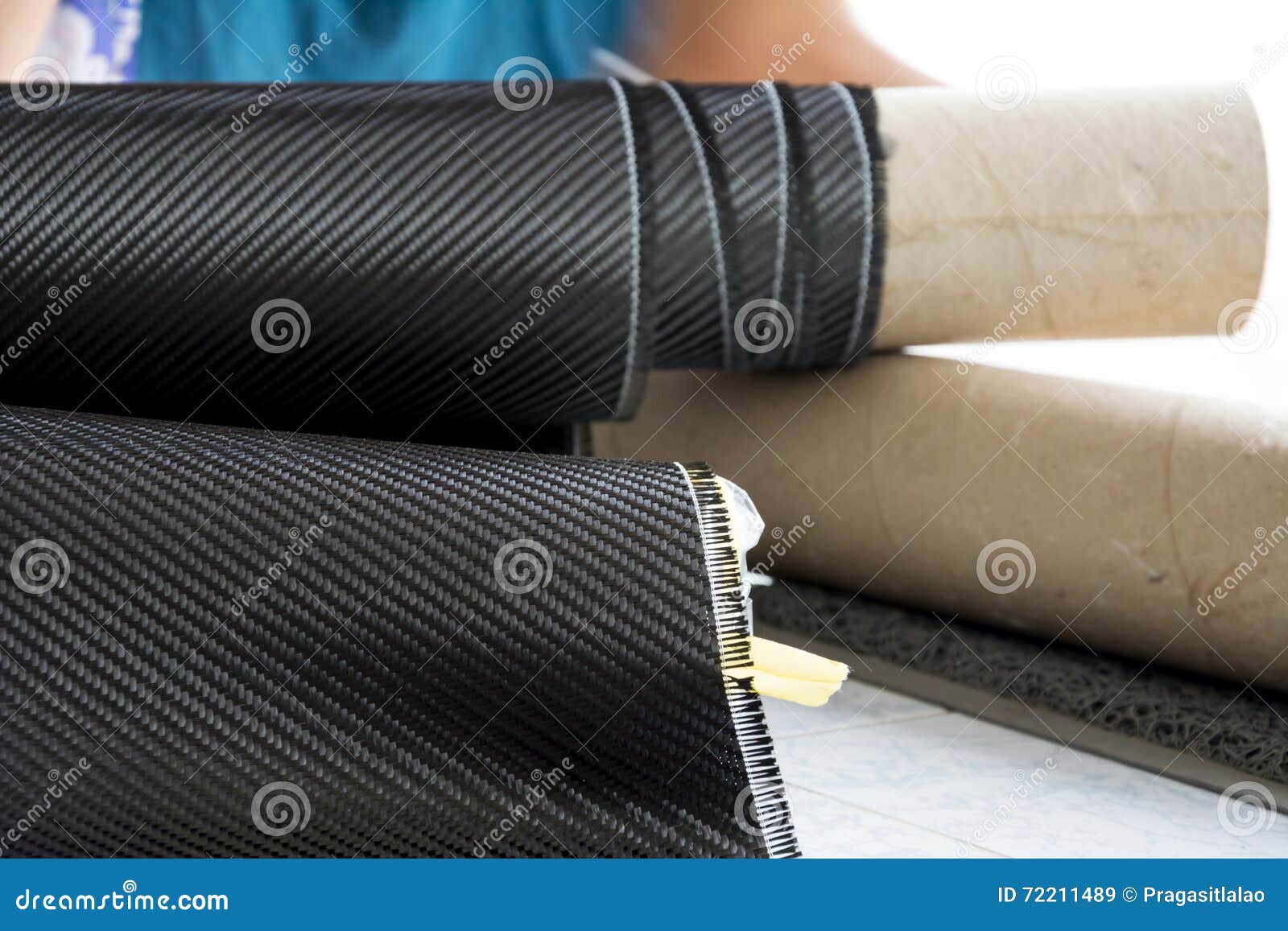 Carbon Fiber Composite Raw Material Background Stock Image - Image of ...