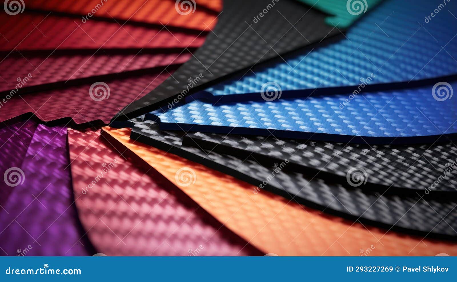 Carbon Fiber Composite Raw Material. Texture Panorama of Color Carbon ...