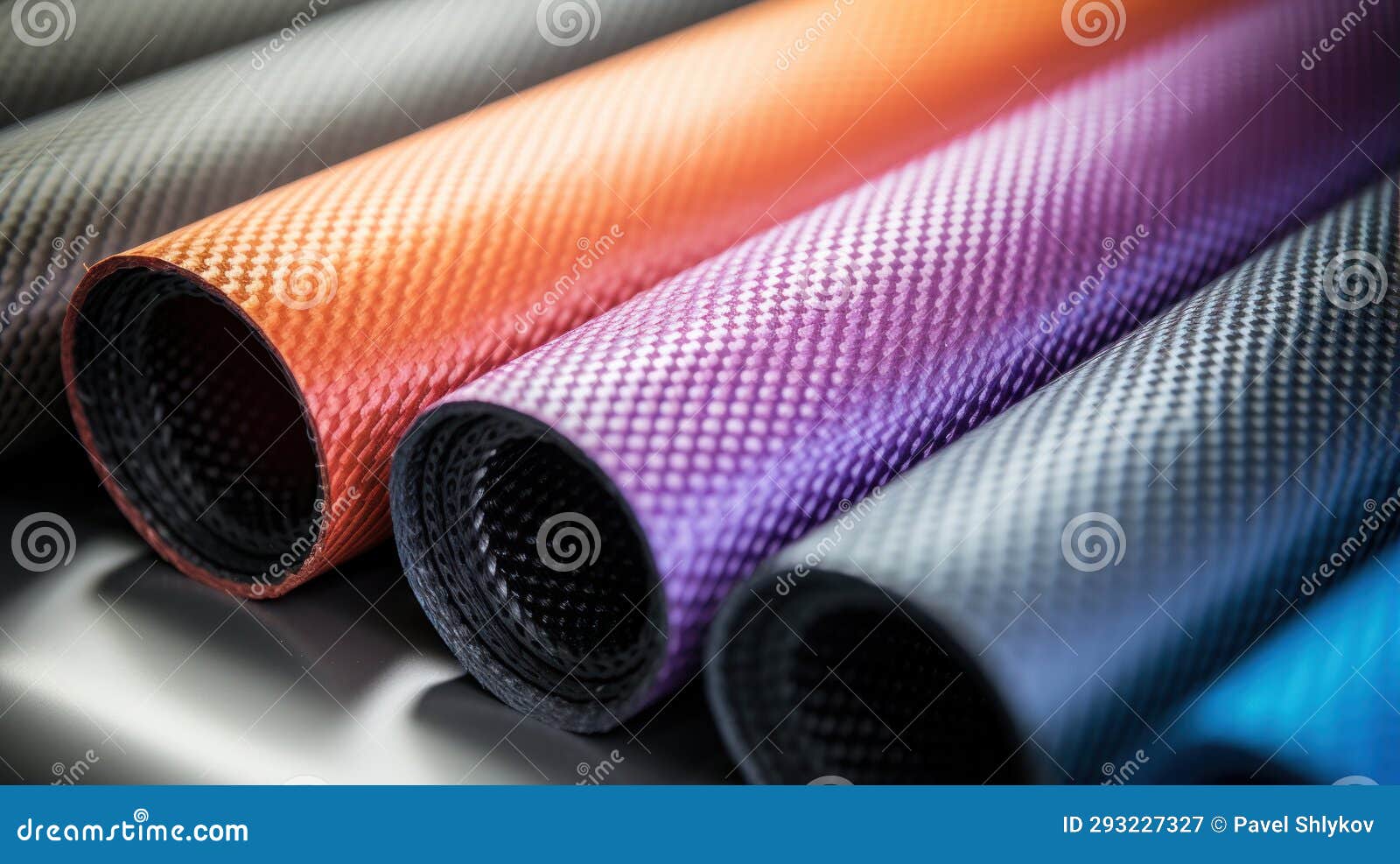 Carbon Fiber Composite Raw Material. Texture Panorama of Color Carbon ...