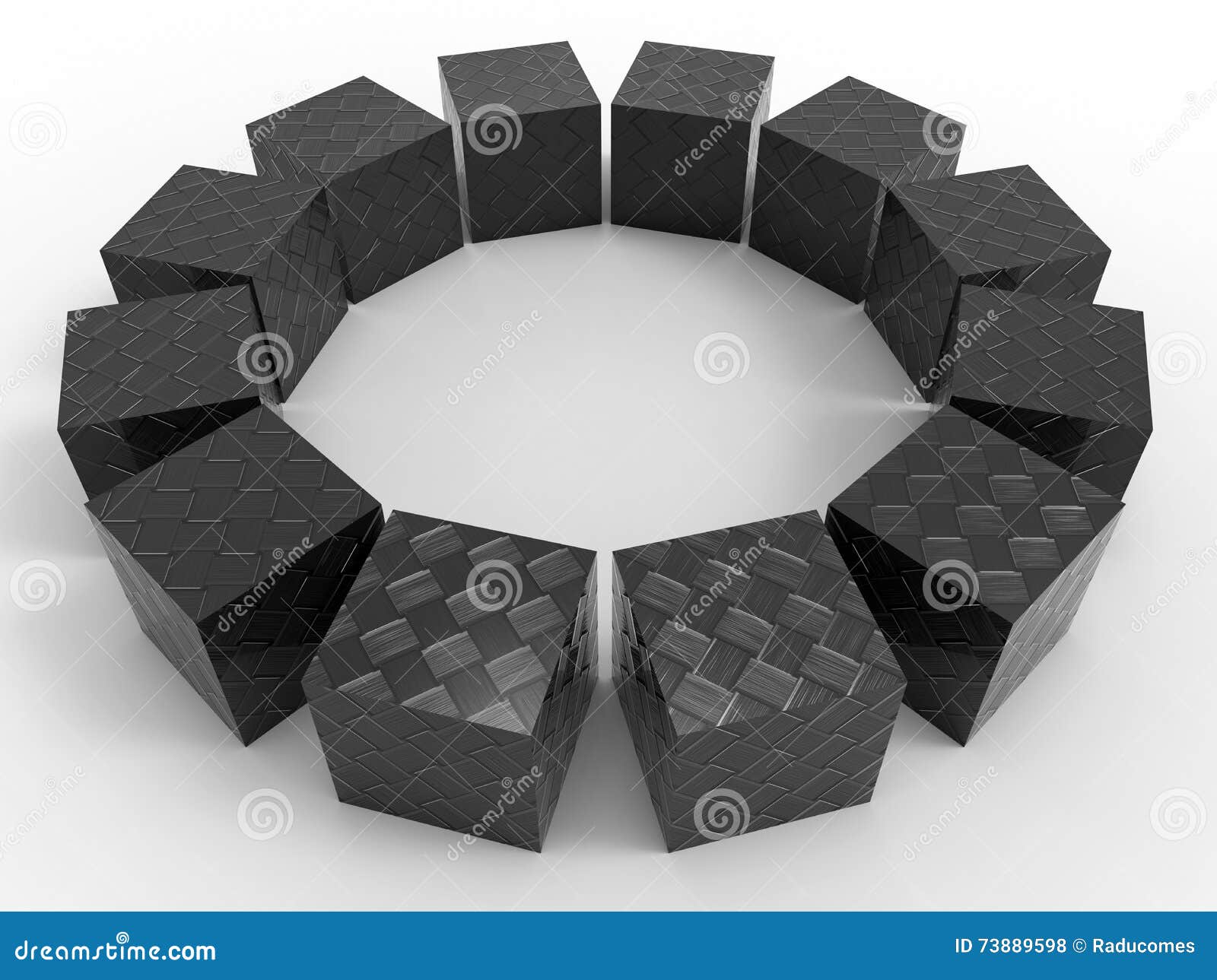 3D Rendered Carbon Dioxide Molecules In A Clear Bl Stock Photography ...
