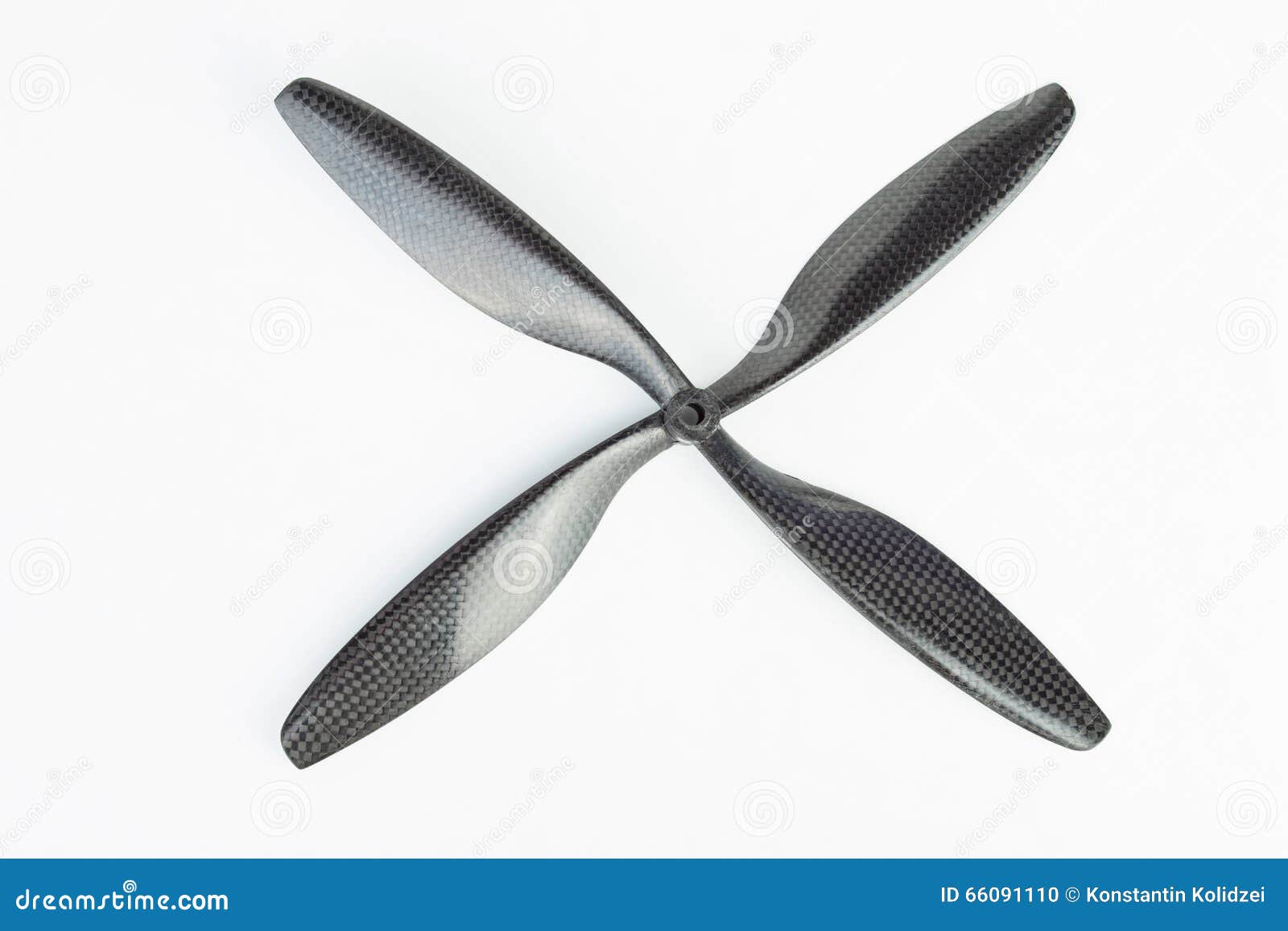 Carbon Fiber Drone Propeller. Stock Photo - Image of drone, detail ...