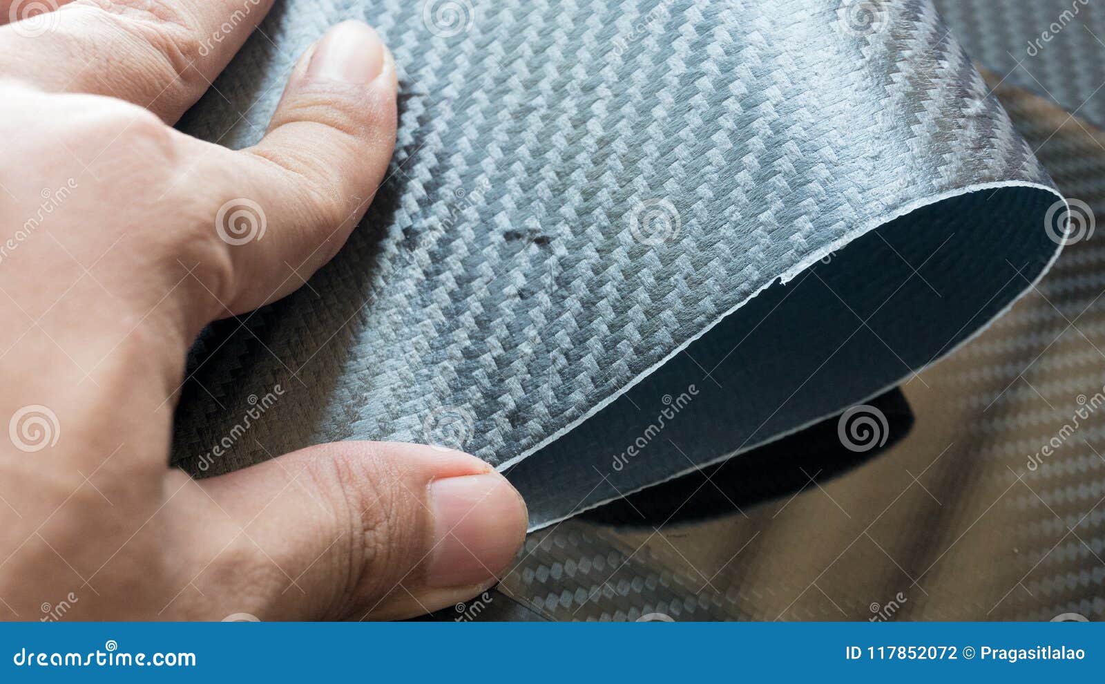 Carbon Fiber Specimen Sample Plate on White Background Stock Photo ...