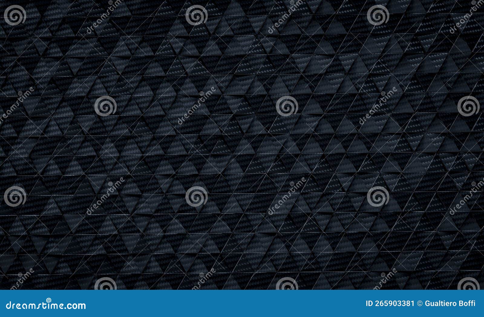 Carbon Fiber Triangles Abstract Background Stock Illustration ...