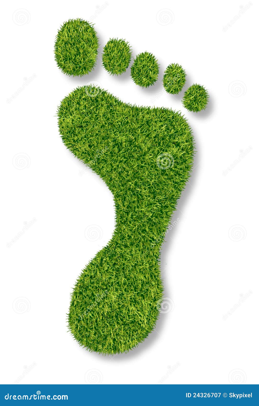 Carbon Footprint stock illustration. Illustration of environment - 24326707
