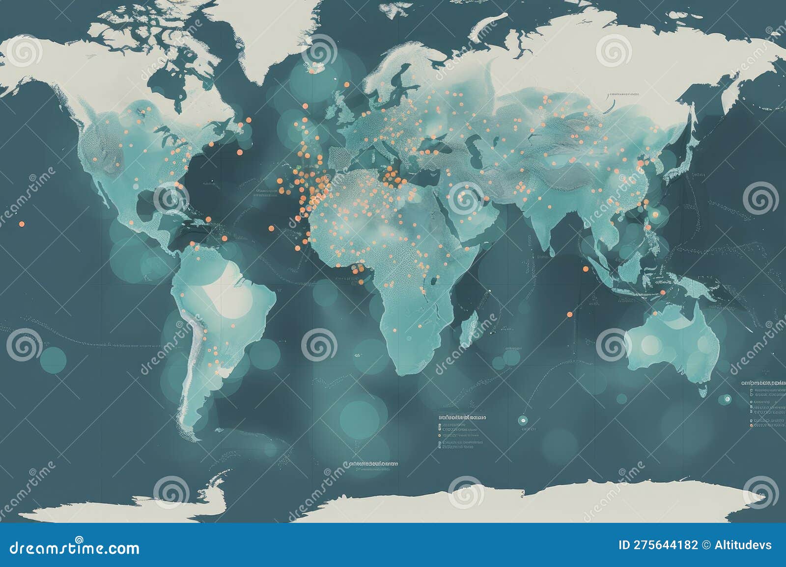 Carbon Footprint in the Form of a Map, with Hotspots Showing Where the ...