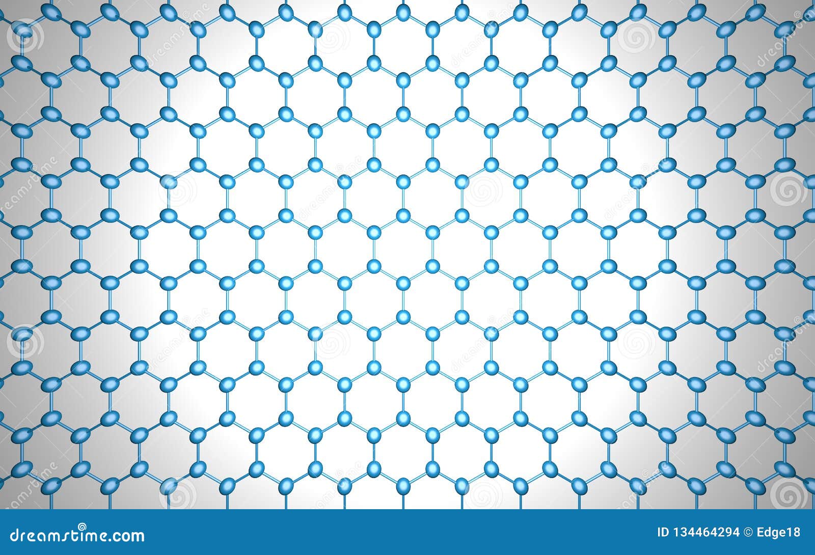 Carbon Grid: Graphene Atomic Structure for Nanotechnology Background ...