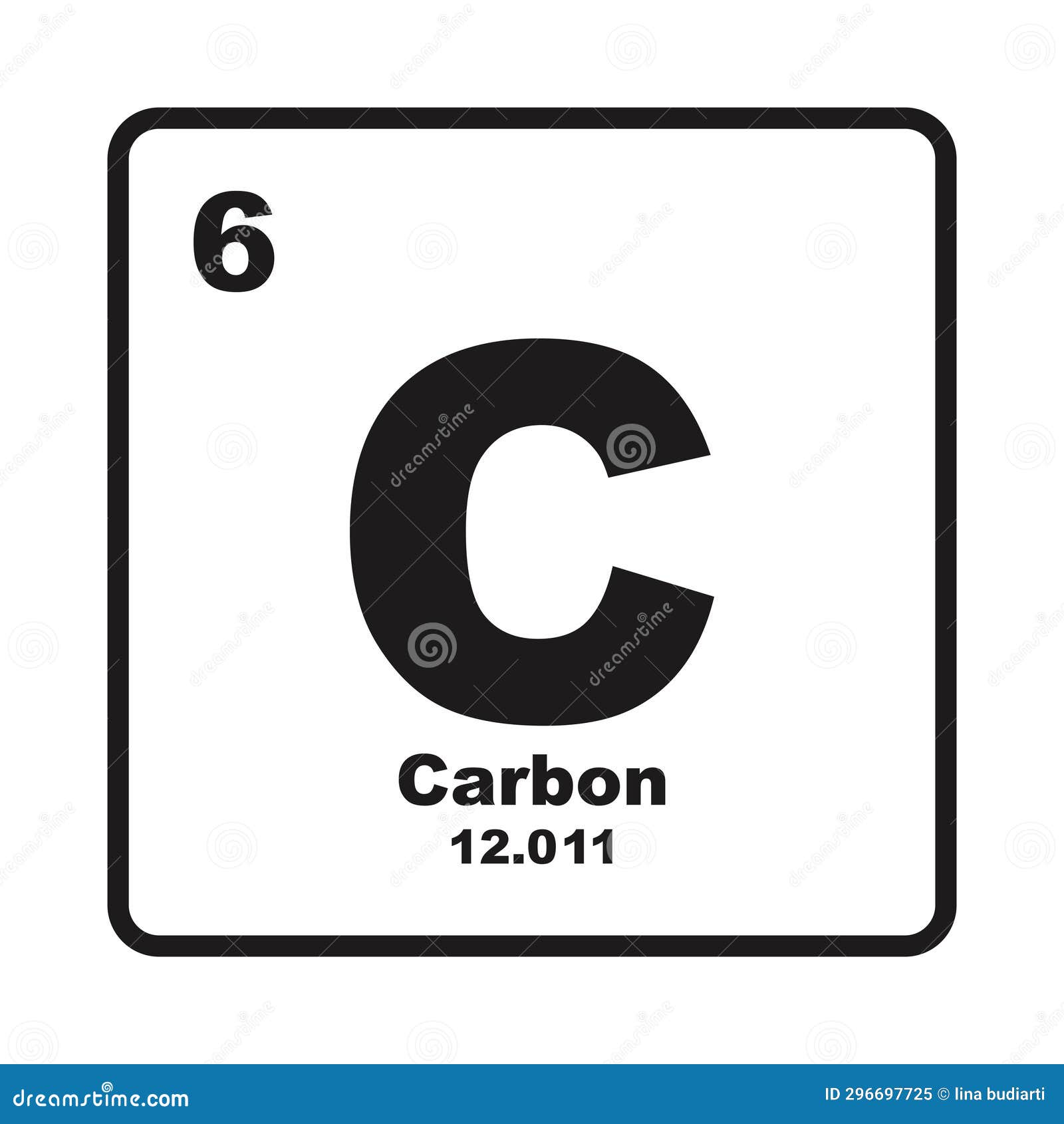 Carbon icon stock vector. Illustration of pollute, removal - 296697725
