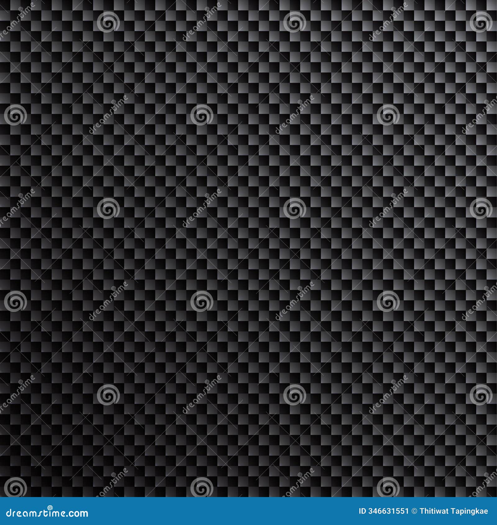 Black Carbon Kevlar Texture Gradients Background. Stock Illustration ...