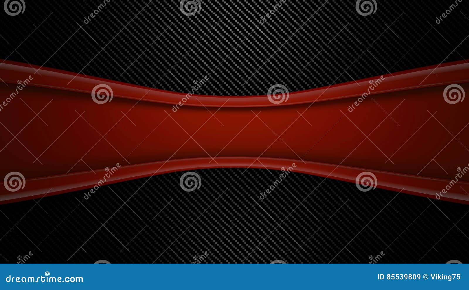 Carbon and Metal Red Profile Abstract Background. Stock Illustration ...