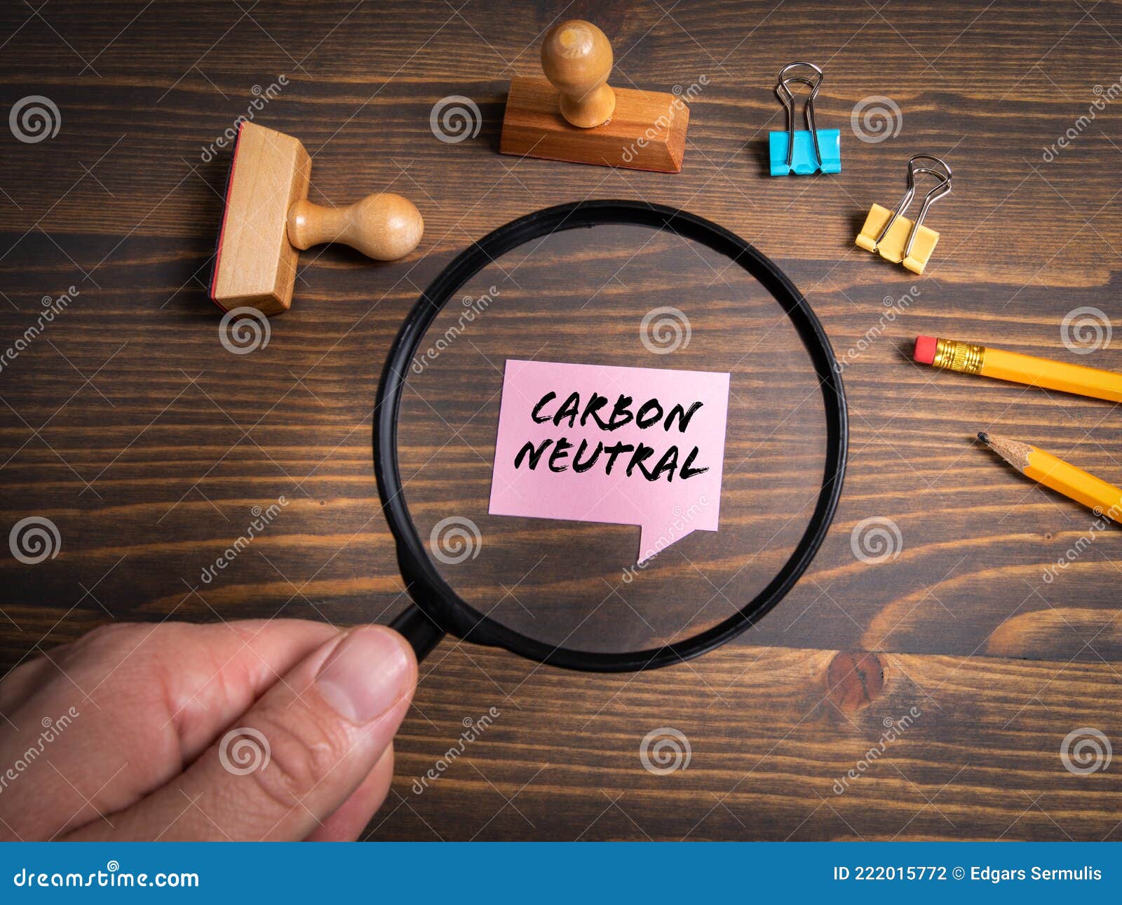 Carbon Neutral. Environmental Policy and Regulations Concept Stock ...