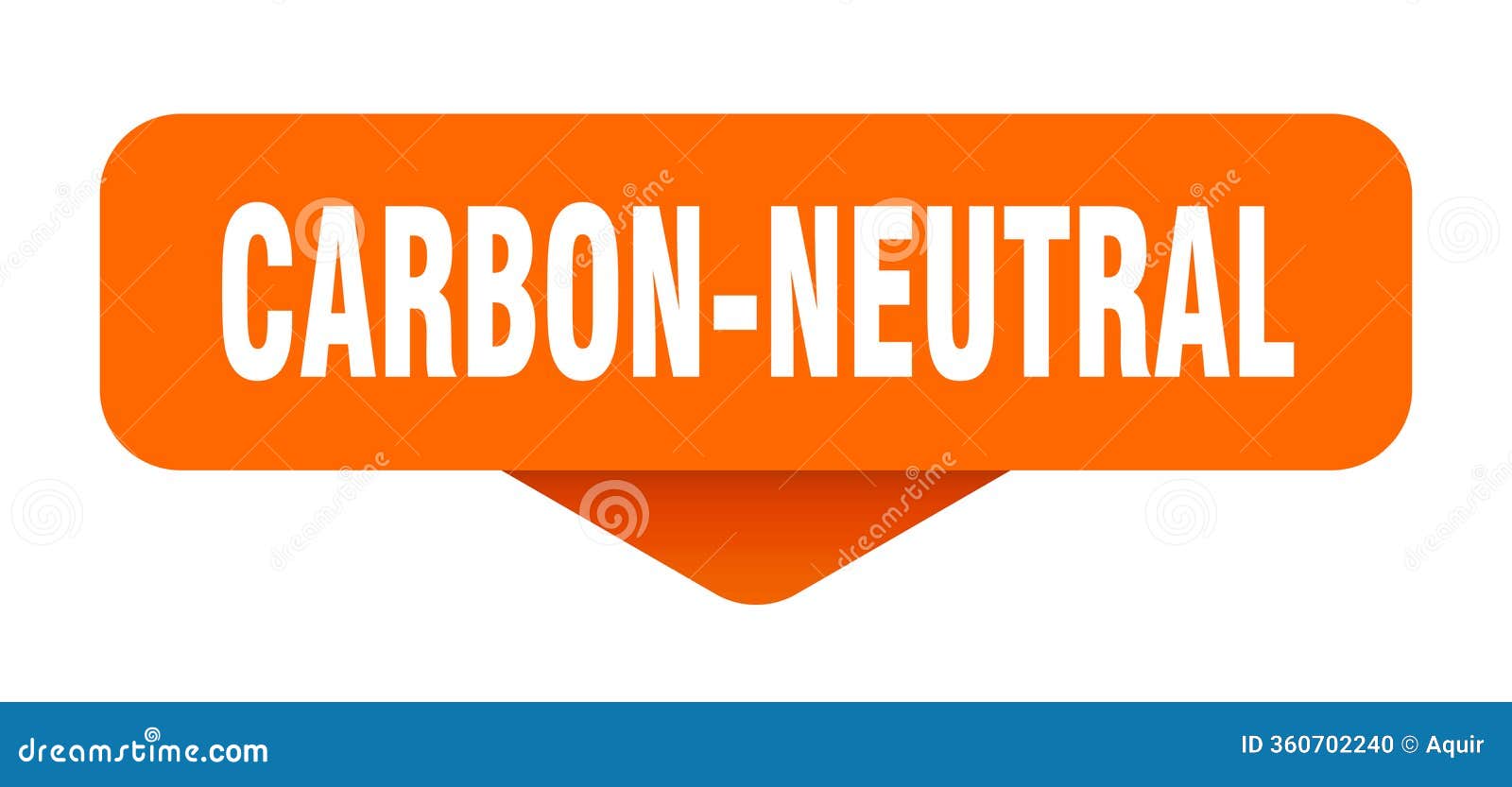 Carbon-neutral Sticker. Carbon-neutral Sign On Transparent Background ...