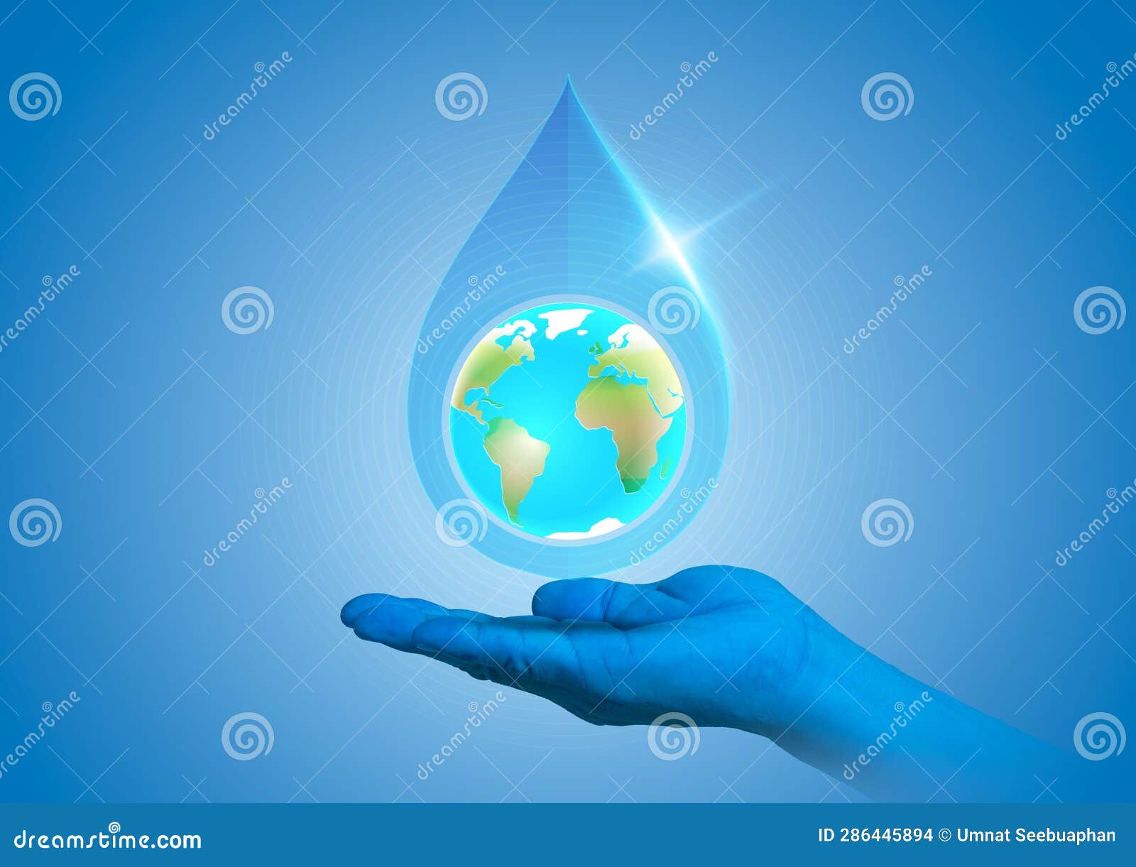 Carbon Neutrality on a Net Basis. the Blue Hand Represents Pollution ...