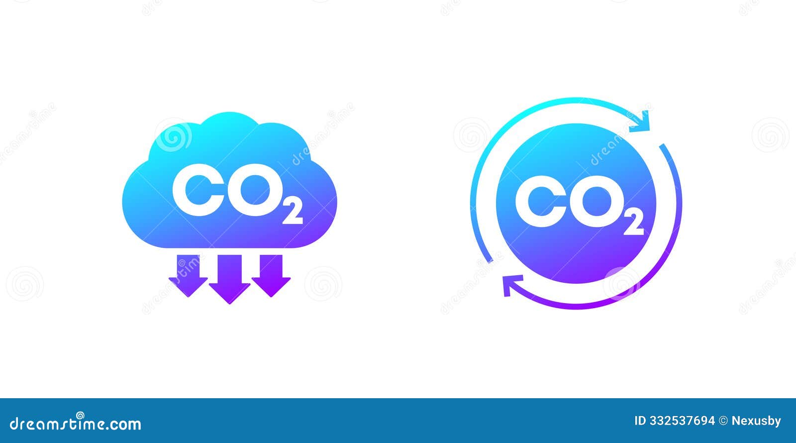 Carbon Offset and Reducing Co2 Gas Icons on White Stock Illustration ... Carbon Offset and Reducing Co2 Gas Icons on White Stock Illustration ...