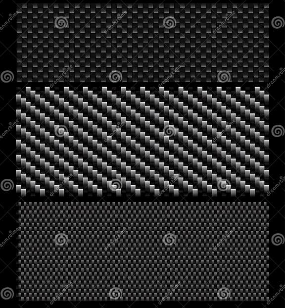 Carbon pattern set. stock vector. Illustration of lightweight - 19664395