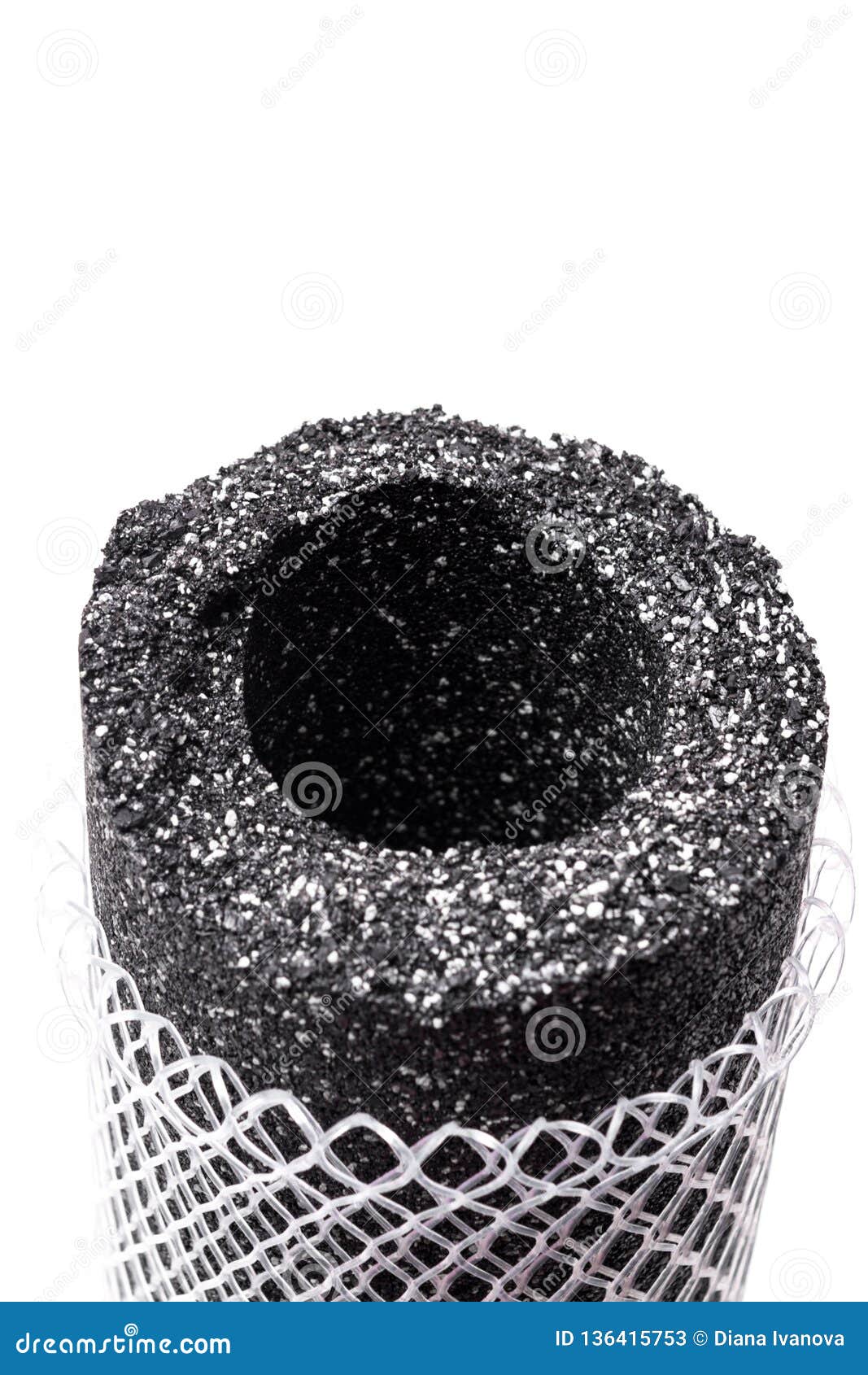 Carbon Pellets of Water Filters Stock Image - Image of clear, catalyst ...