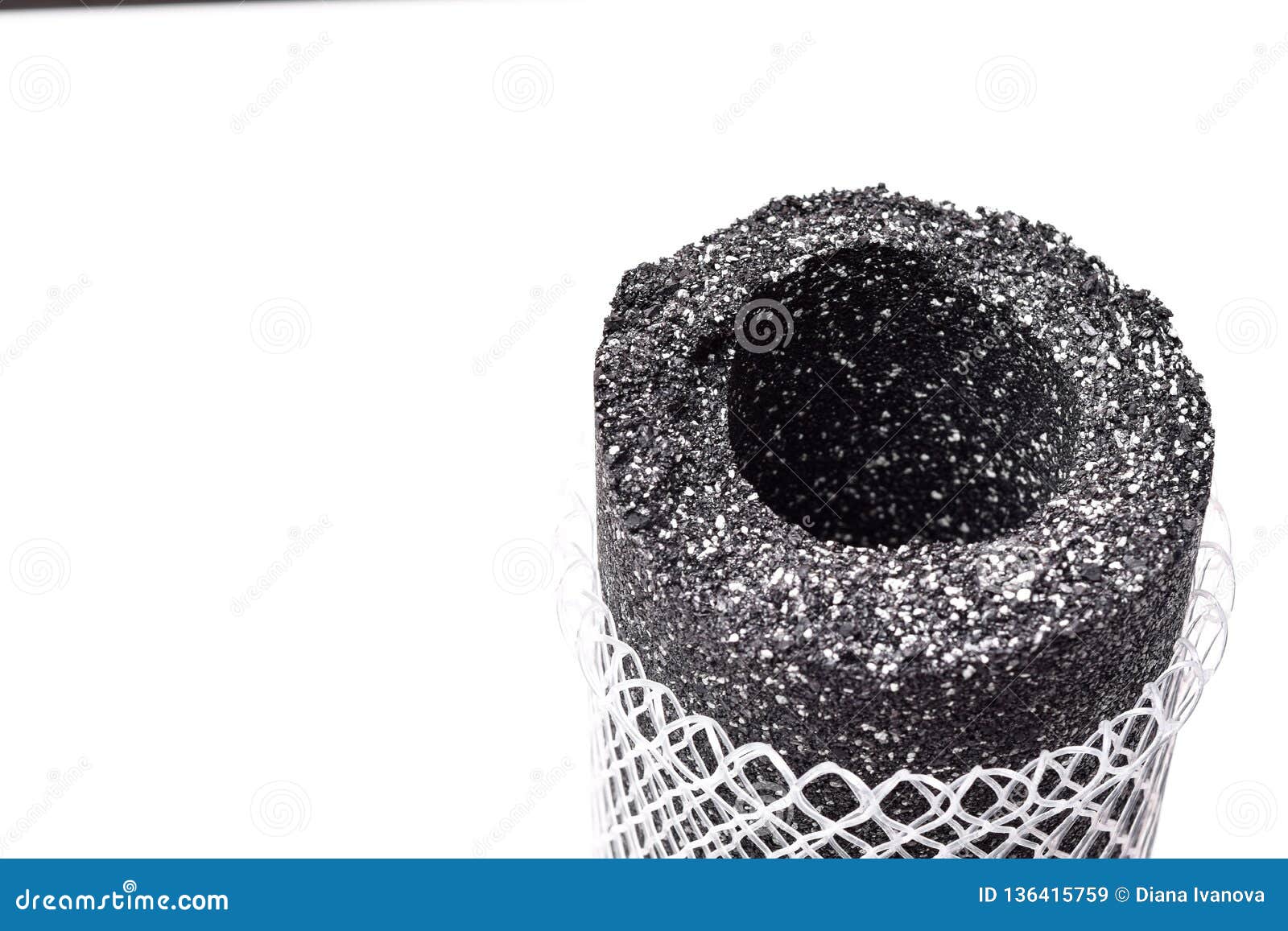 Carbon Pellets of Water Filters Stock Image - Image of ecology ...