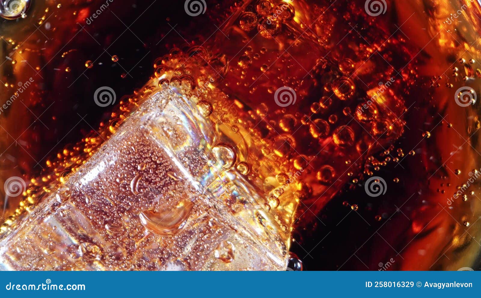 Coke with Bubbles in the Glass Stock Video - Video of liquid ...