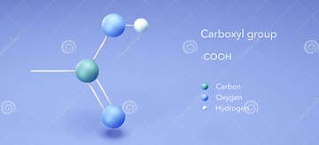 Carboxyl Group, Molecular Structures, 3d Model, Structural Chemical ...