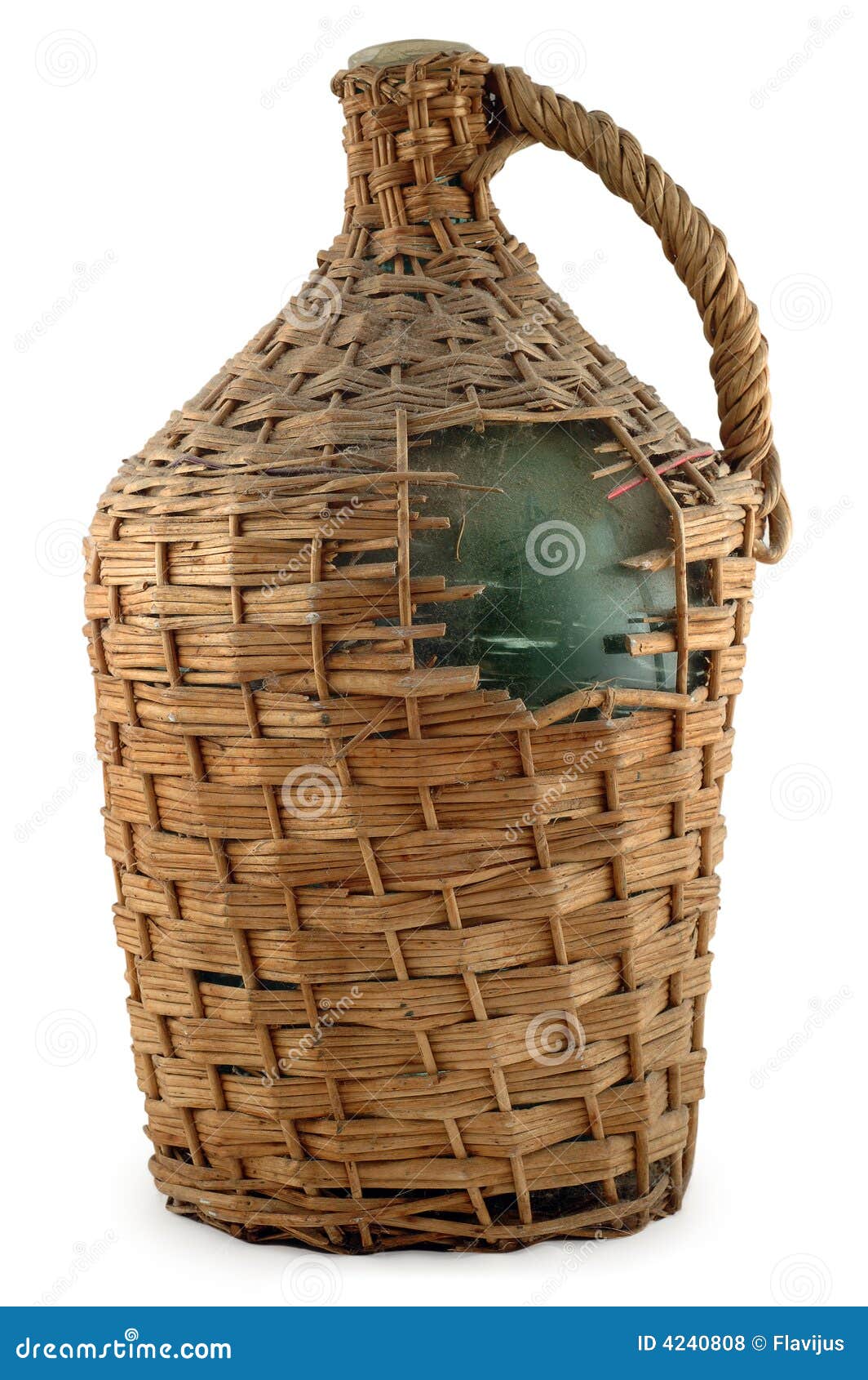 Carboy On White Background Picture. Image: 4240808