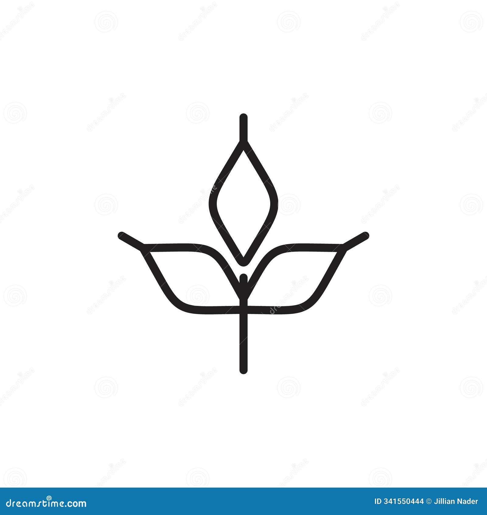 Carbs Icon Flat Line Illustration Stock Illustration - Illustration of ...