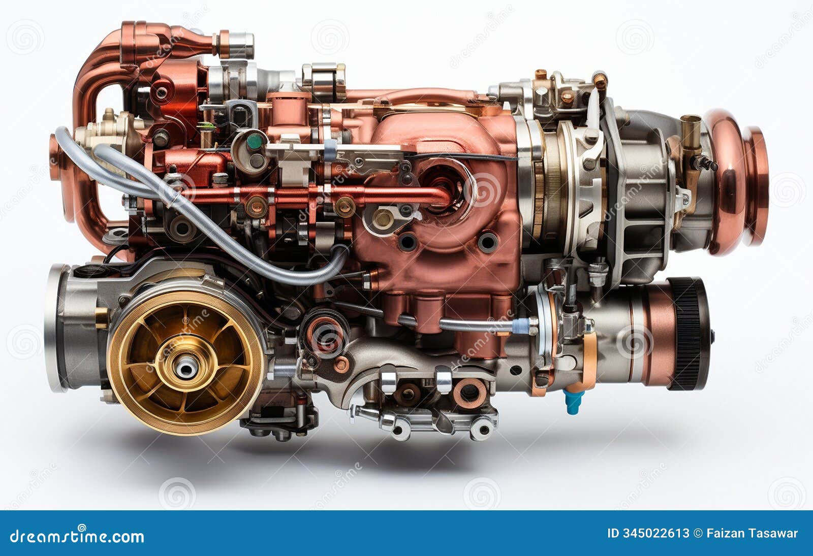 Carburetor Fuel System Internal Combustion Stock Image - Image of ...